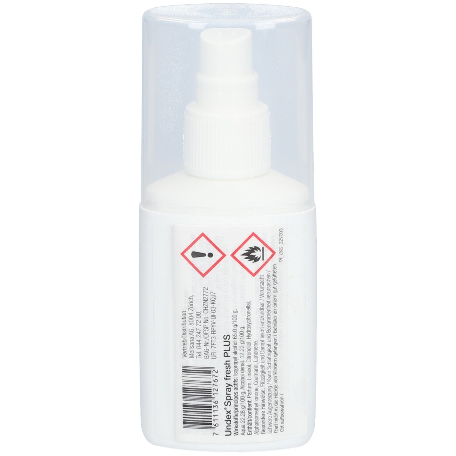 UNDEX Spray fresh Plus 75 ml - Redcare Apotheke