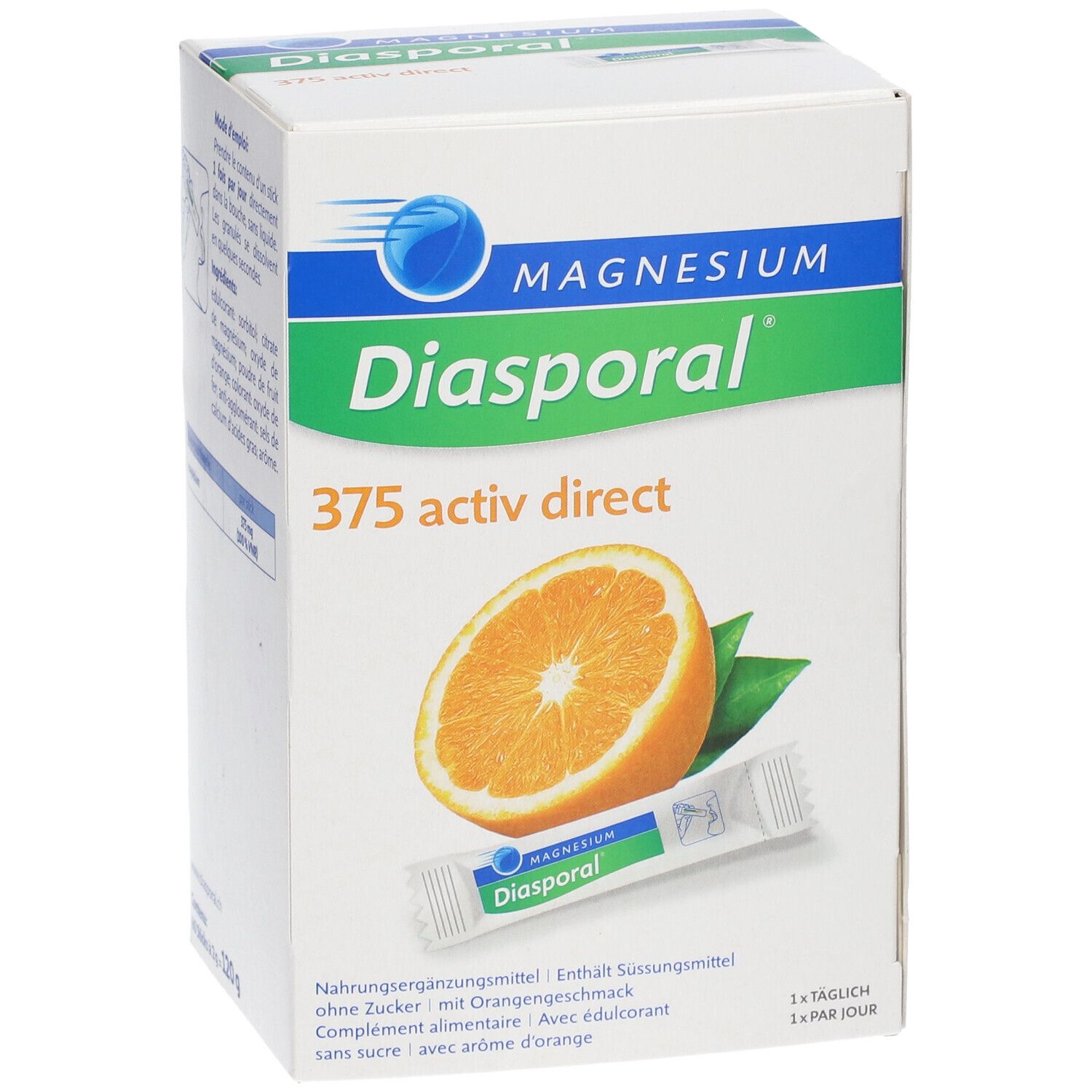 Magnesium Diasporal 375 activ direct 60 St - Redcare Apotheke