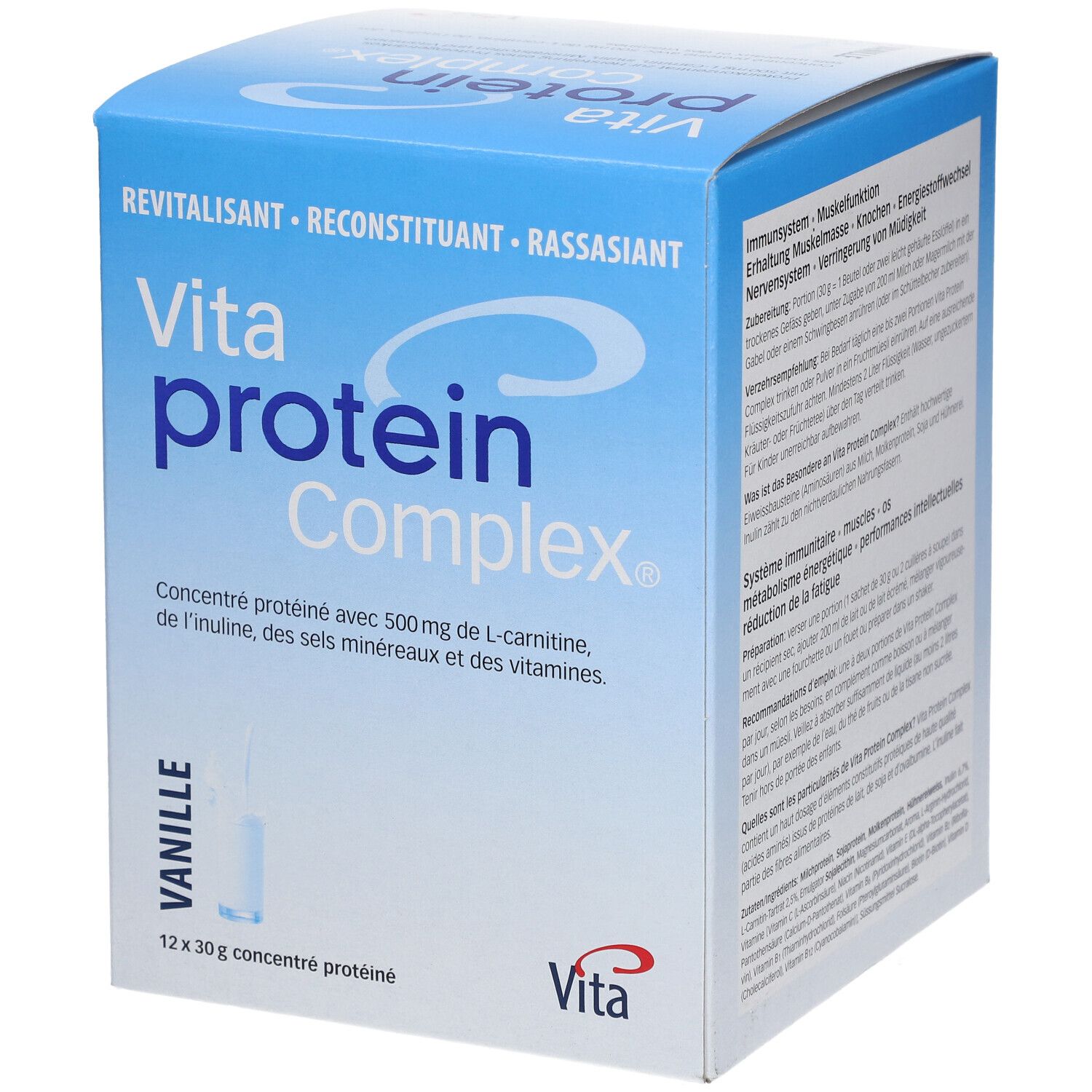 VITA Protein Complex 12x30 g - Redcare Apotheke