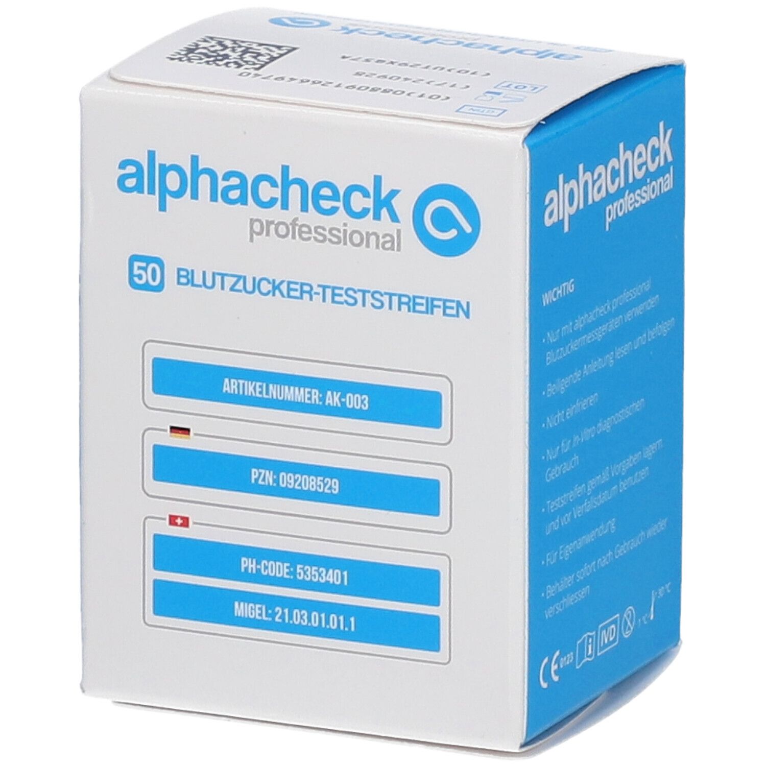 alphacheck Teststreifen 50 St - Redcare Apotheke