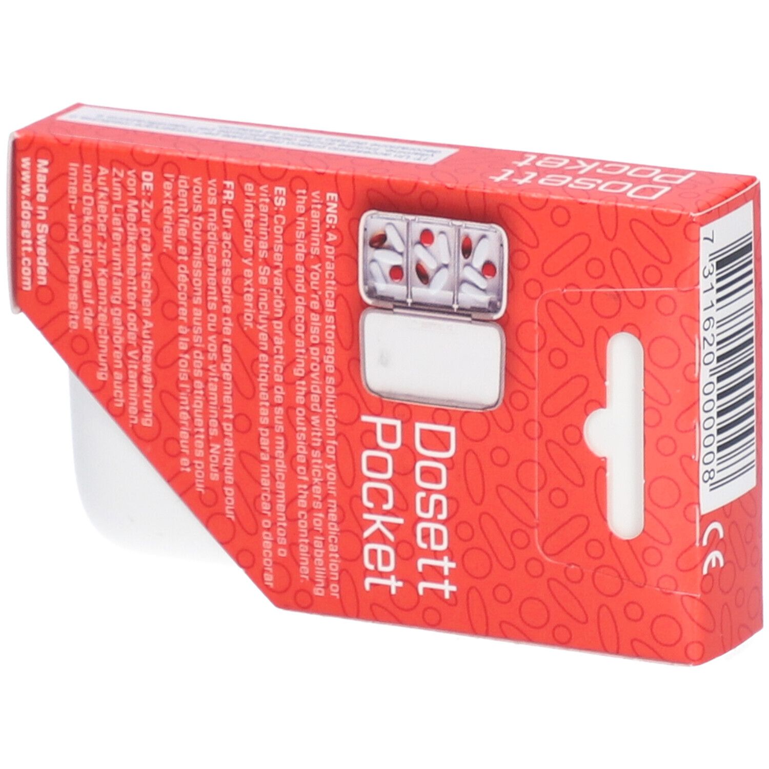 DOSETT Pilulier journalier 3 compartiments 1 pc(s) - Redcare Apotheke