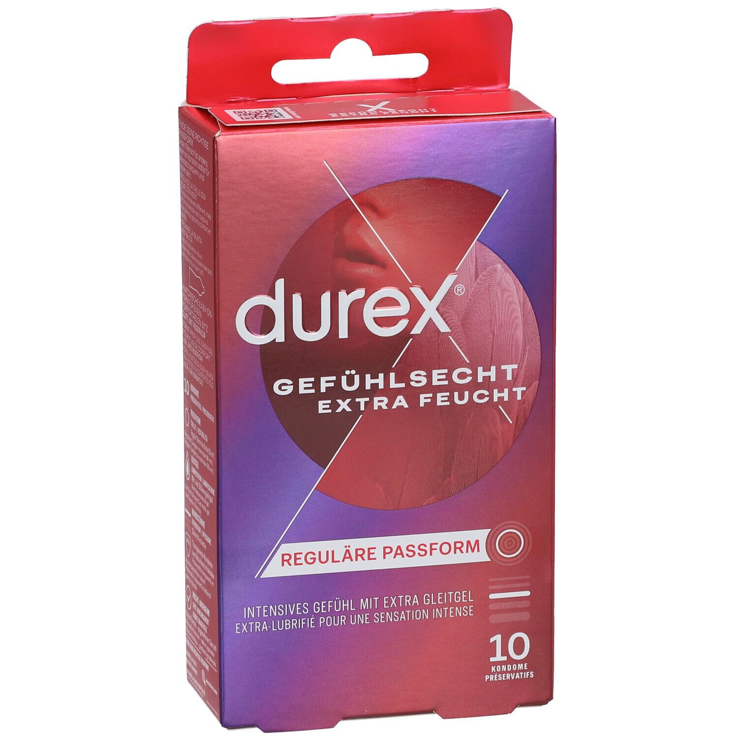 Durex® Sensitive Extra Hydrated 10 St - Redcare Apotheke