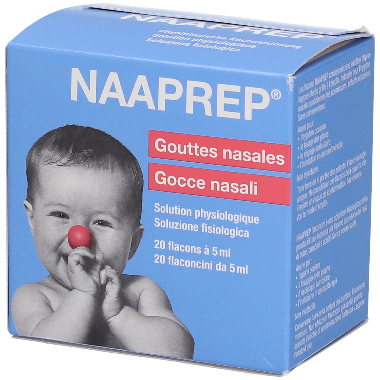 NAAPREP Nasentropfen 20x5 ml - Redcare Apotheke