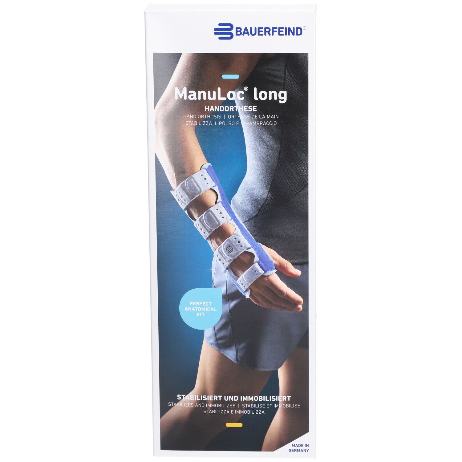 BAUERFEIND Manuloc® Long Orthese Handgelenk-Hand beidhändig Größe 1 1 ...