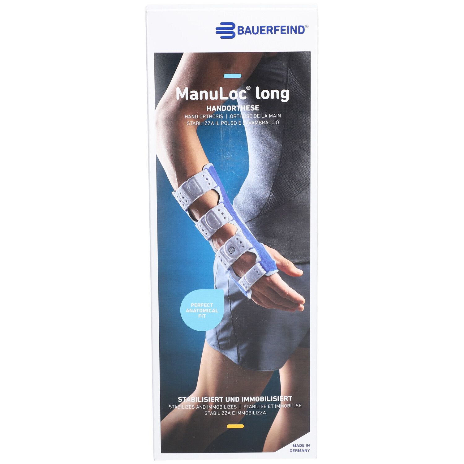 BAUERFEIND Manuloc® Long Orthese Handgelenk-Hand beidhändig Größe 2 1 ...