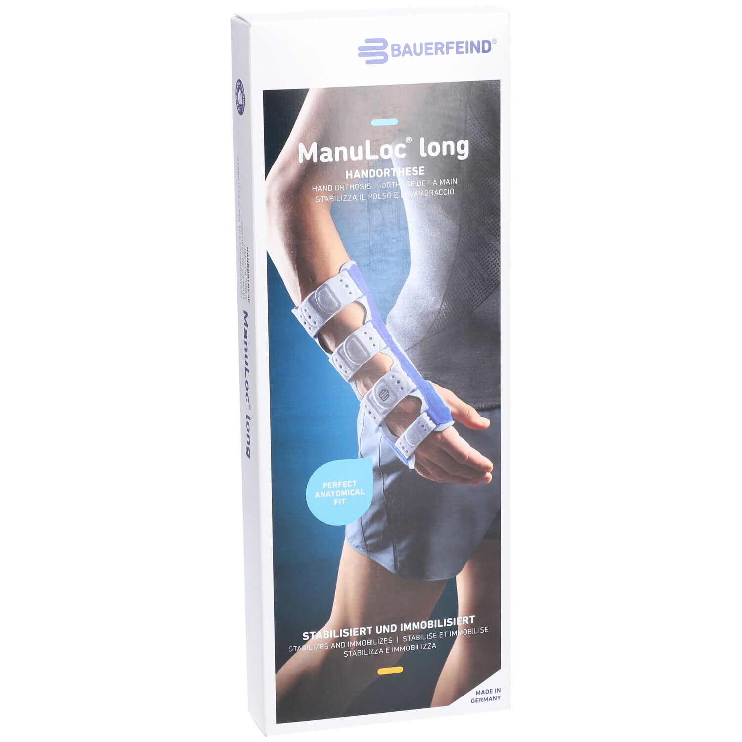 BAUERFEIND Manuloc® Long Orthèse poignet-main ambidextre taille 2 1 pc ...