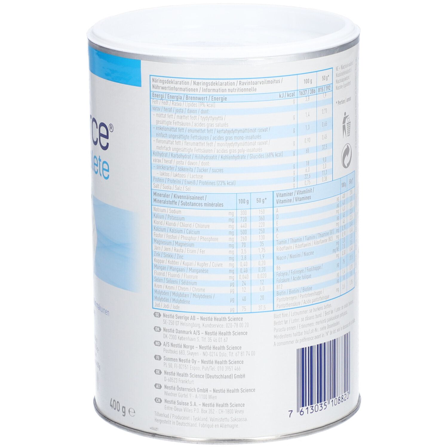 RESOURCE® complete 400 g - Redcare Apotheke