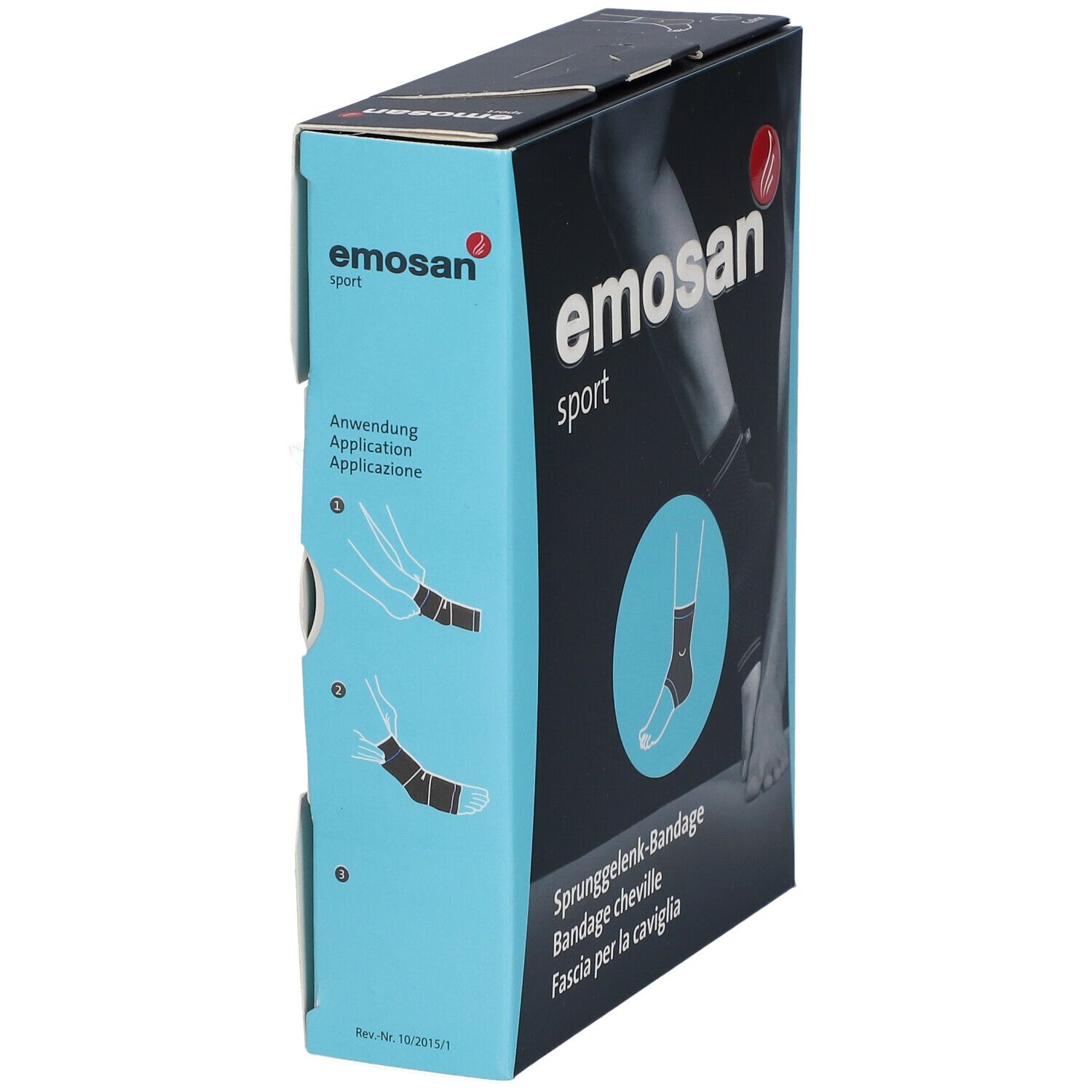 EMOSAN Sport Knöchelbandage Größe S 1 St - Redcare Apotheke