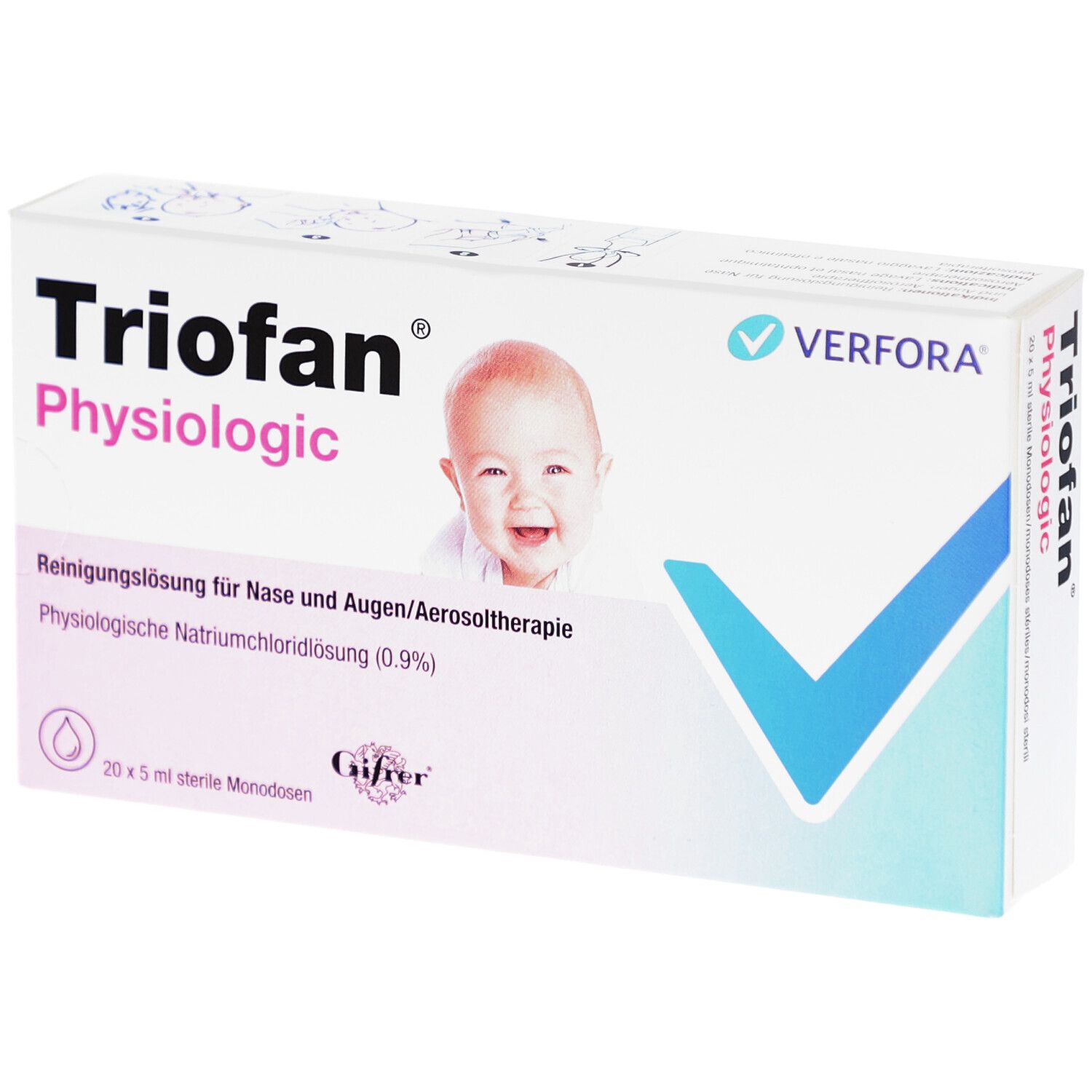 TRIOFAN Physiologic Serum Physiologisch 20x5 ml - Redcare Apotheke