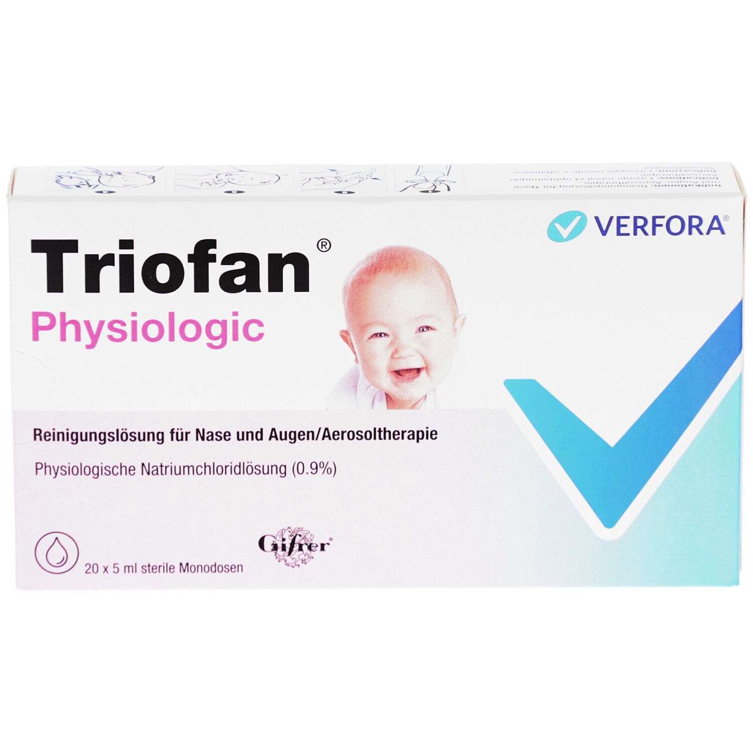 TRIOFAN Physiologic Sérum Physiologique 20x5 ml - Redcare Apotheke