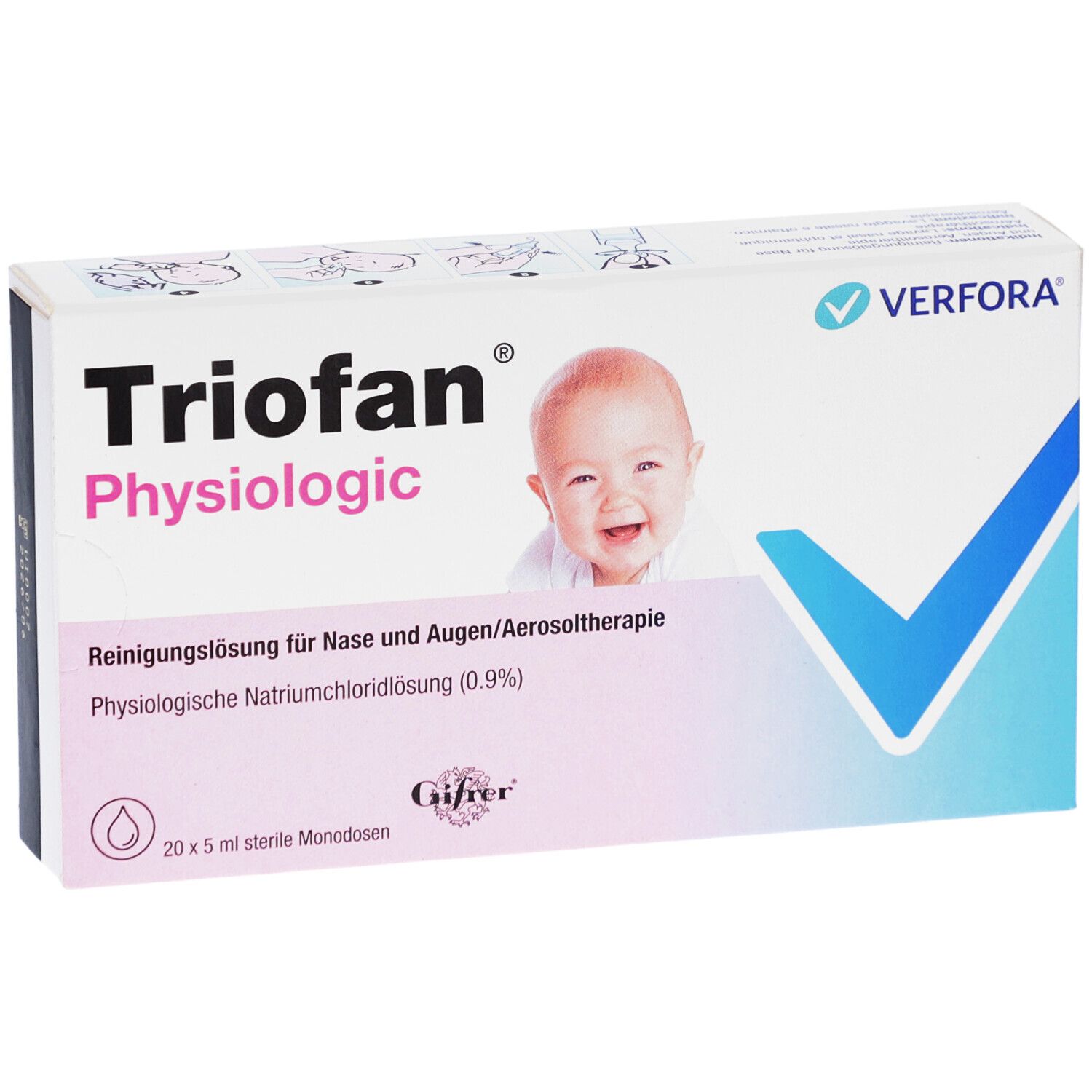 TRIOFAN Physiologic Serum Physiologisch 20x5 ml - Redcare Apotheke