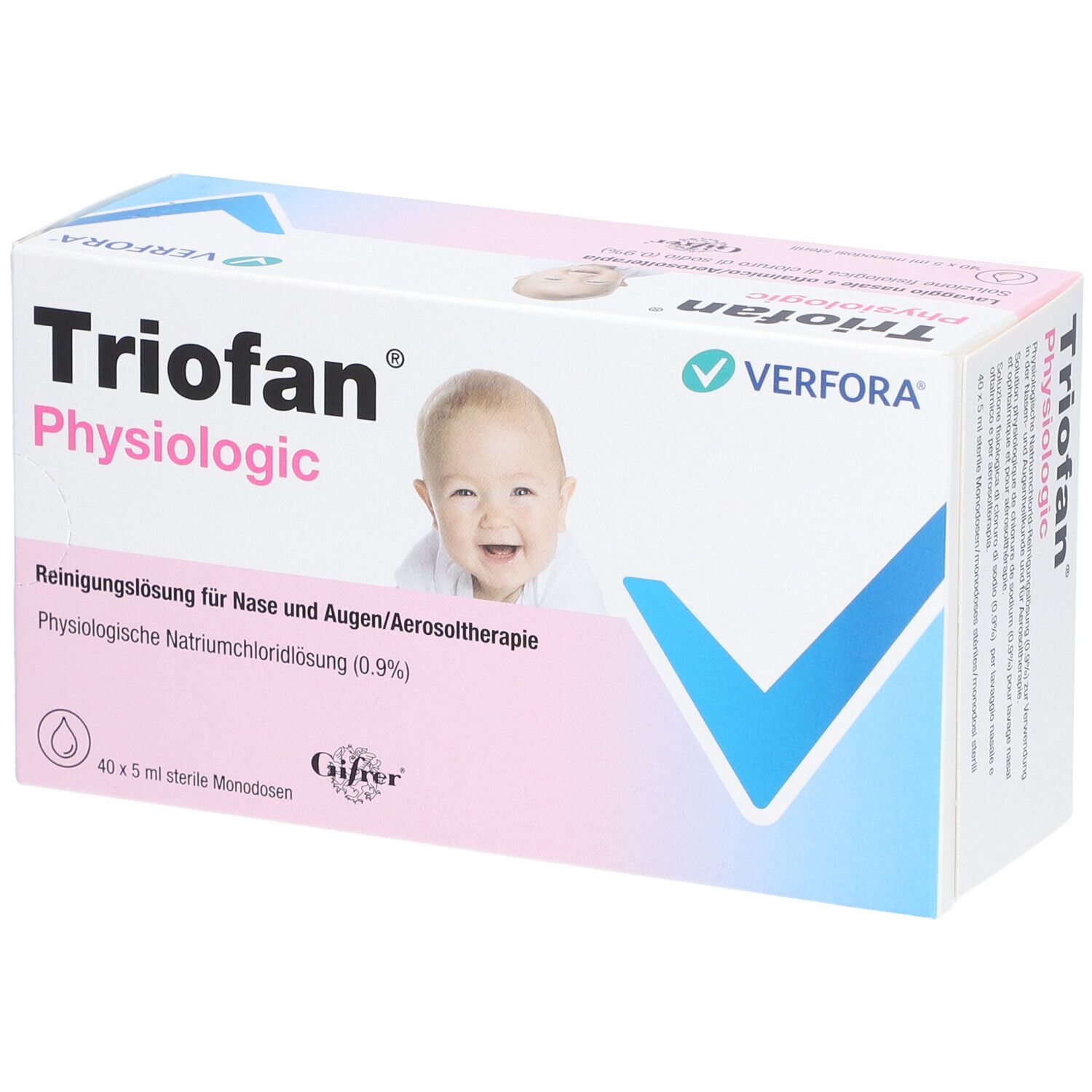 TRIOFAN Physiologic Serum Physiologisch 40x5 ml - Redcare Apotheke