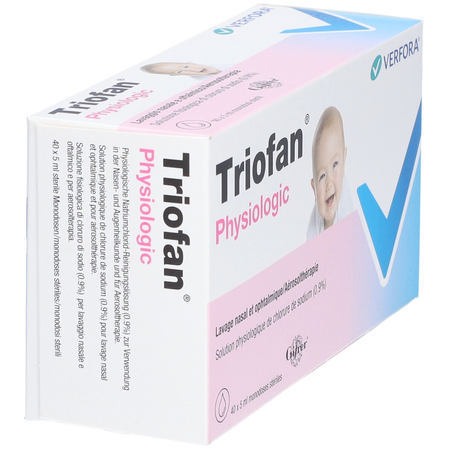 TRIOFAN Physiologic Serum Physiologisch 40x5 ml - Redcare Apotheke