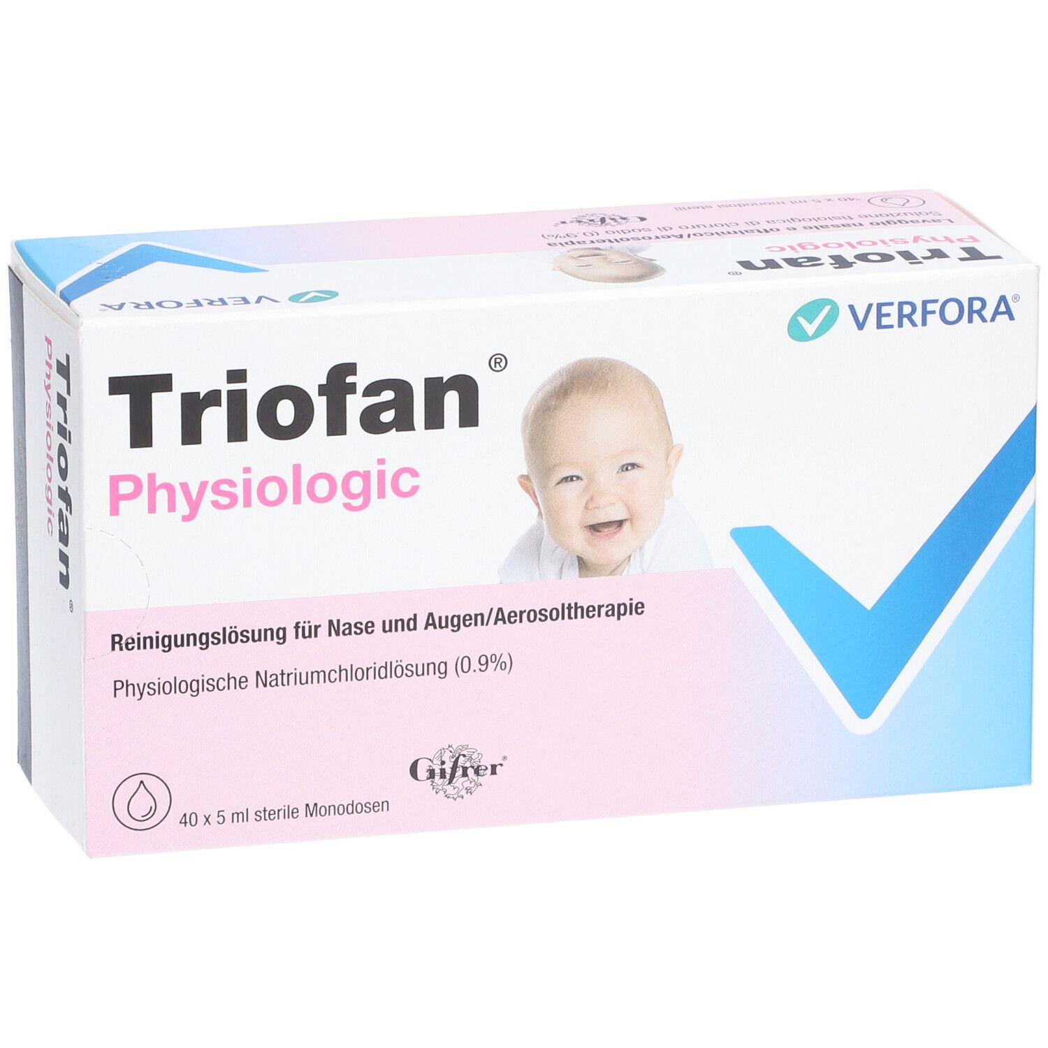 TRIOFAN Physiologic Serum Physiologisch 40x5 ml - Redcare Apotheke