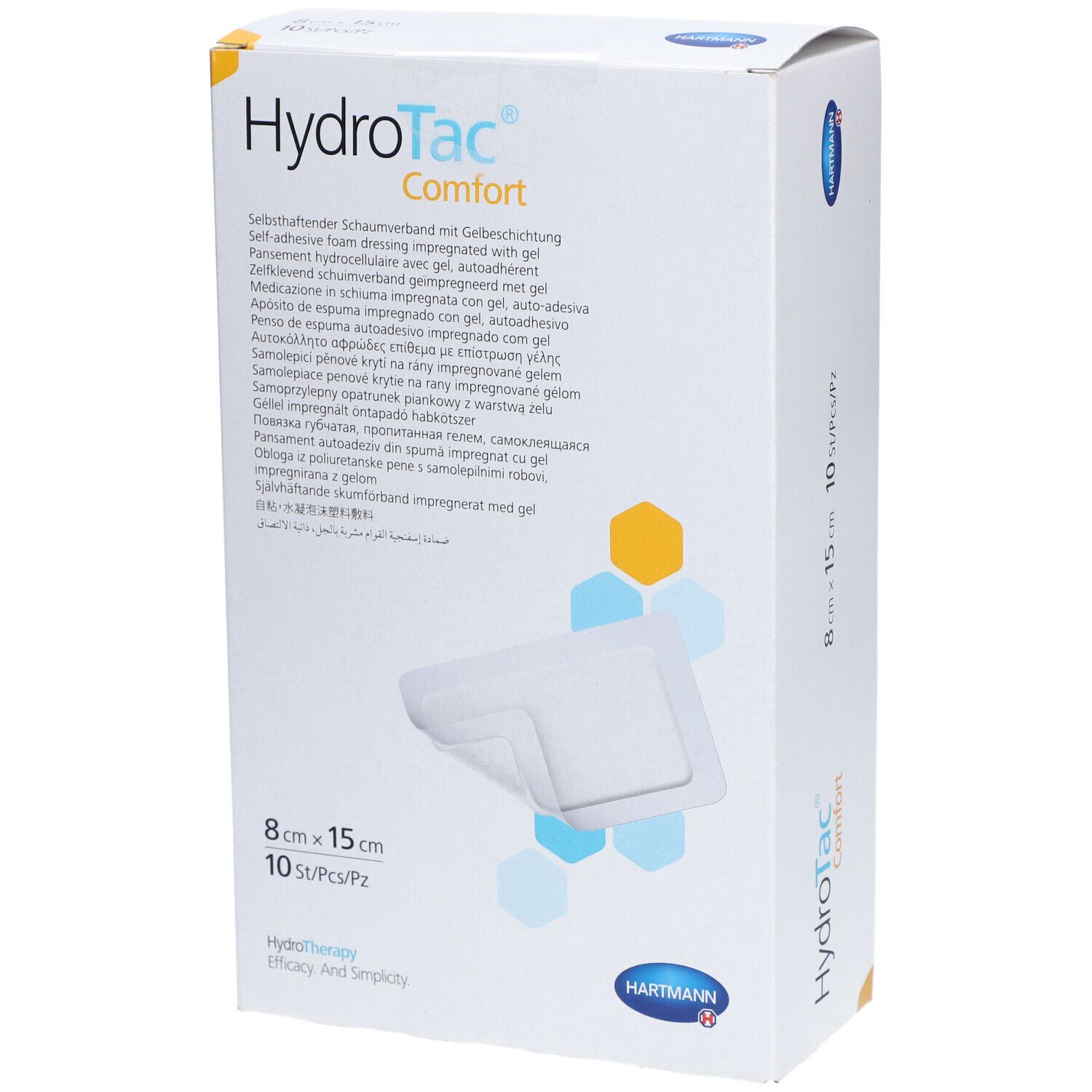 HARTMANN HydroTac® Comfort 8 x 15 cm 10 St - Redcare Apotheke