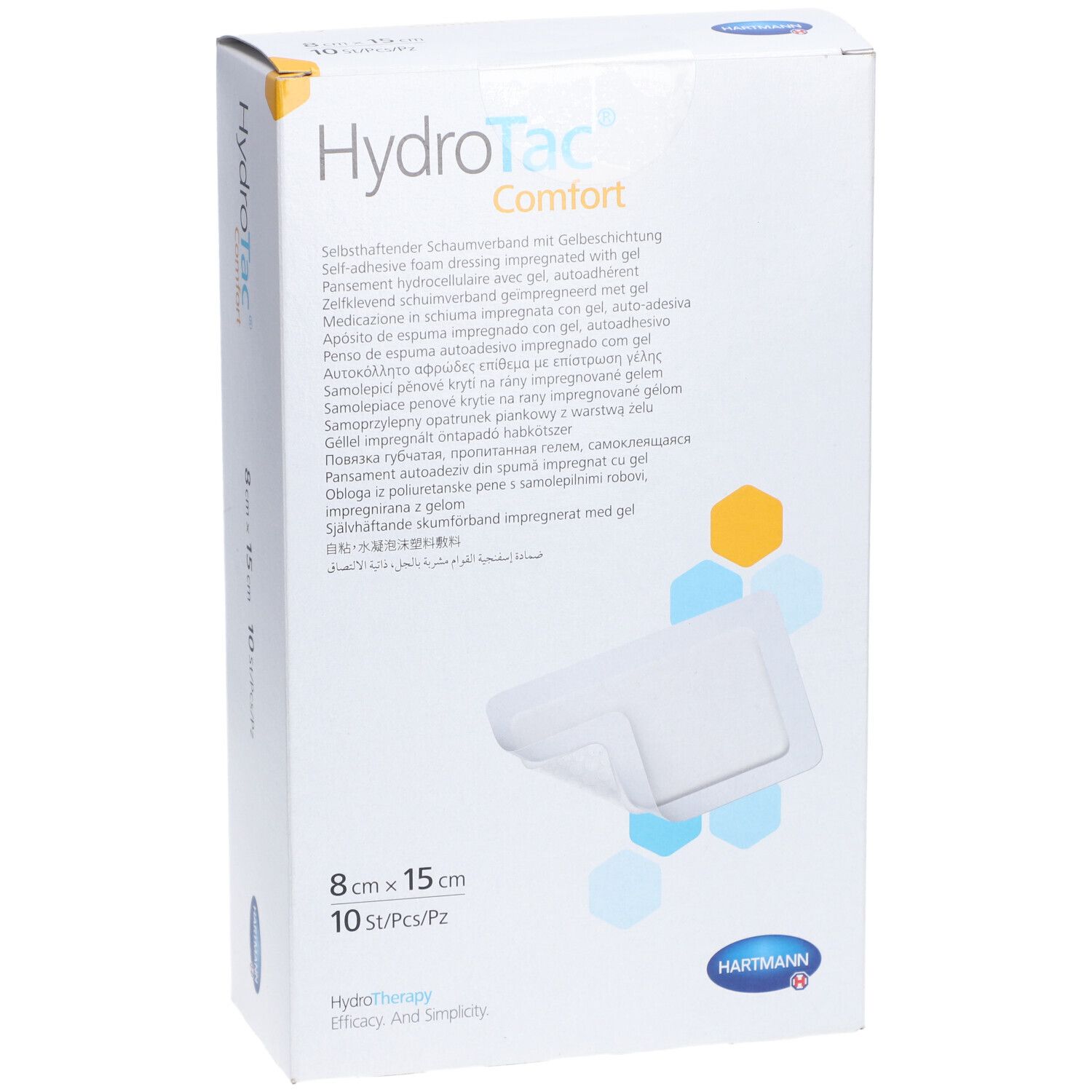 HARTMANN HydroTac® Comfort 8 x 15 cm 10 St - Redcare Apotheke