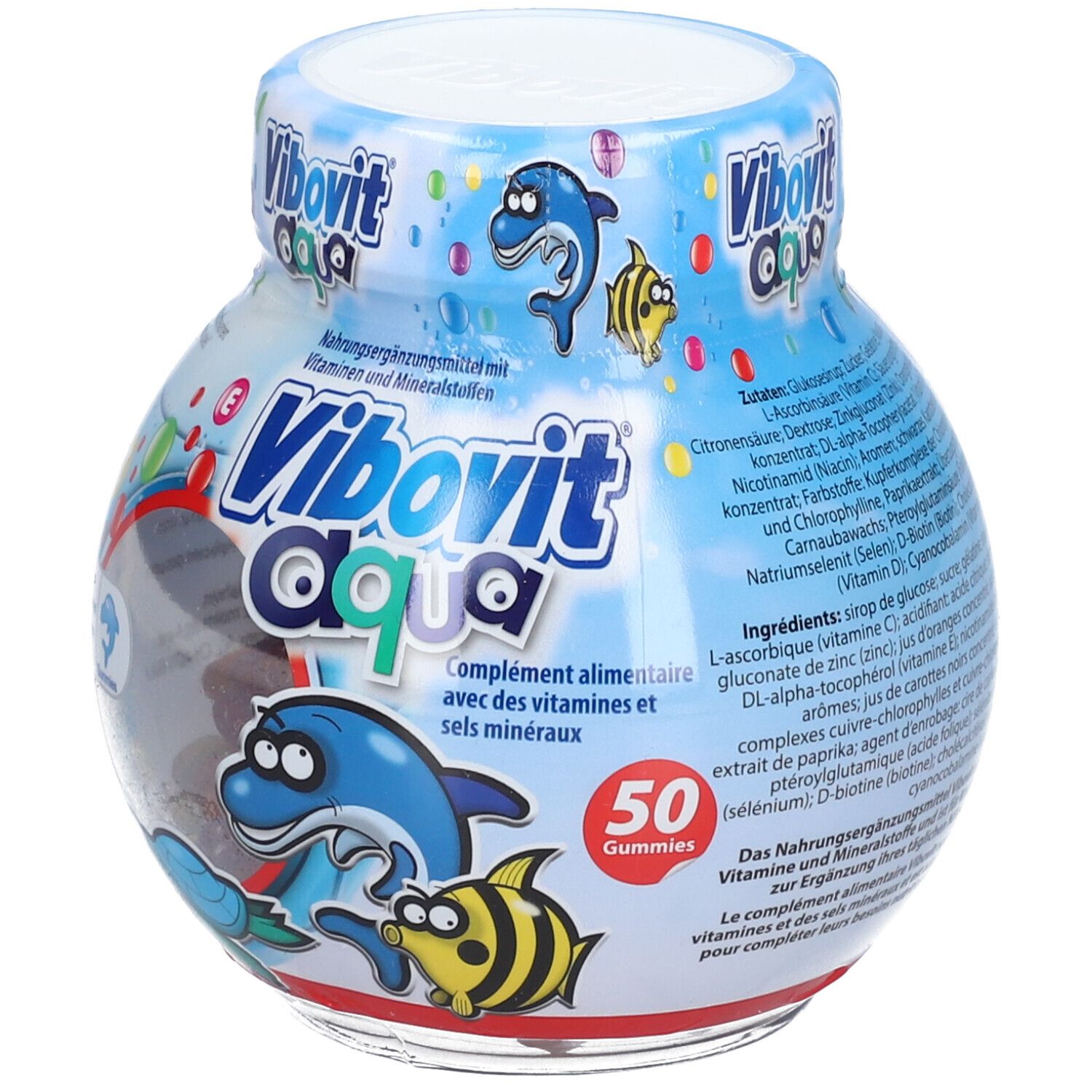 VIBOVIT Aqua Gummies aux fruits 50 pc(s) - Redcare Apotheke