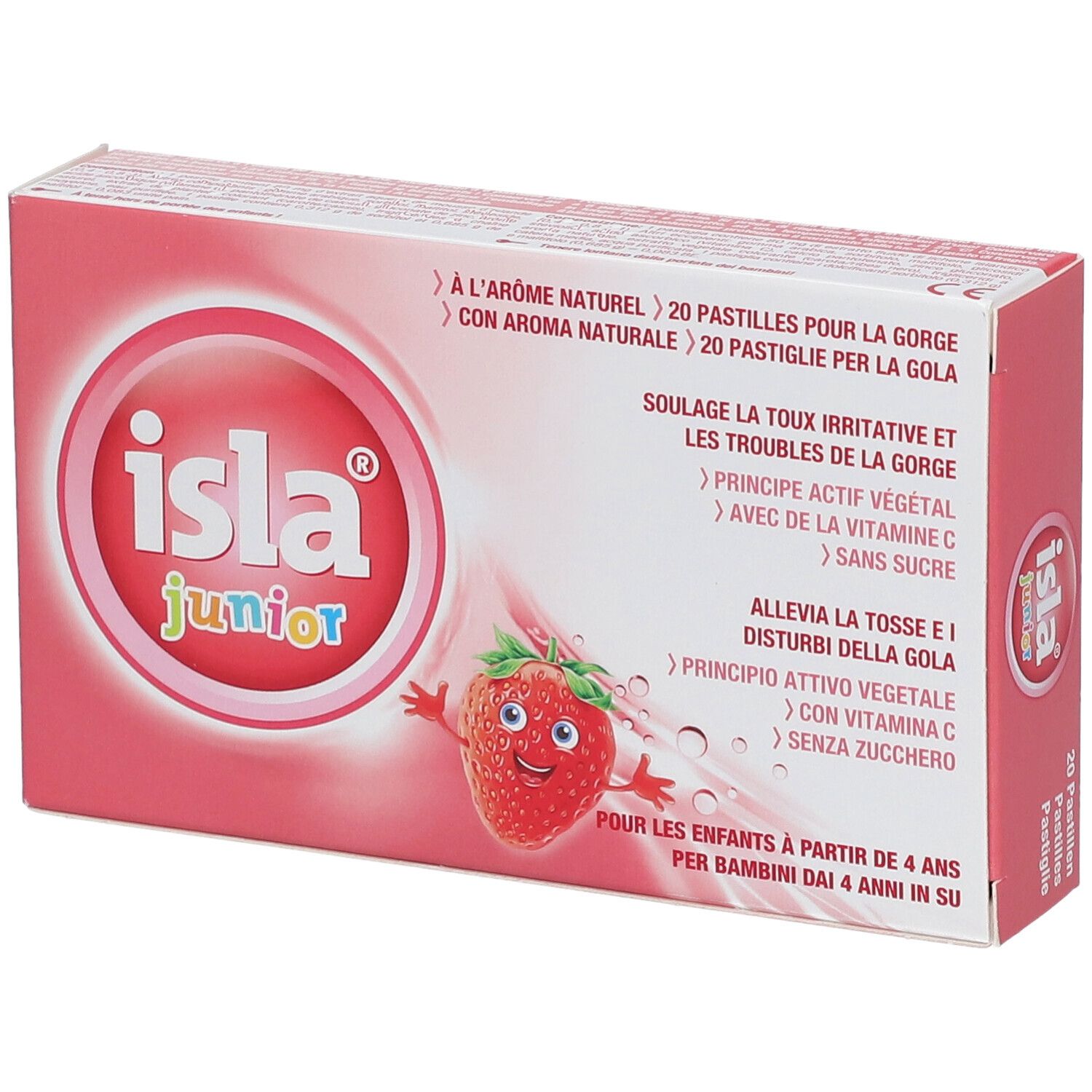 Isla® Junior Pastillen Fraise 20 St - Redcare Apotheke
