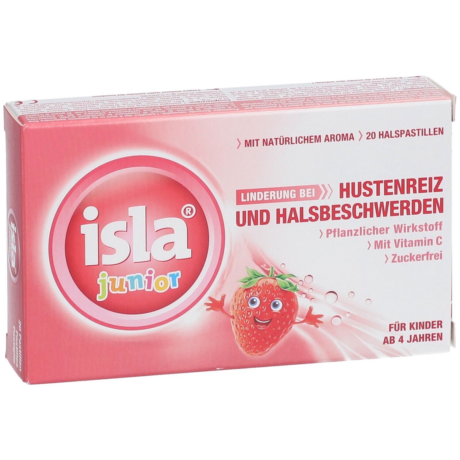 Isla® Junior Pastillen Fraise 20 St - Redcare Apotheke