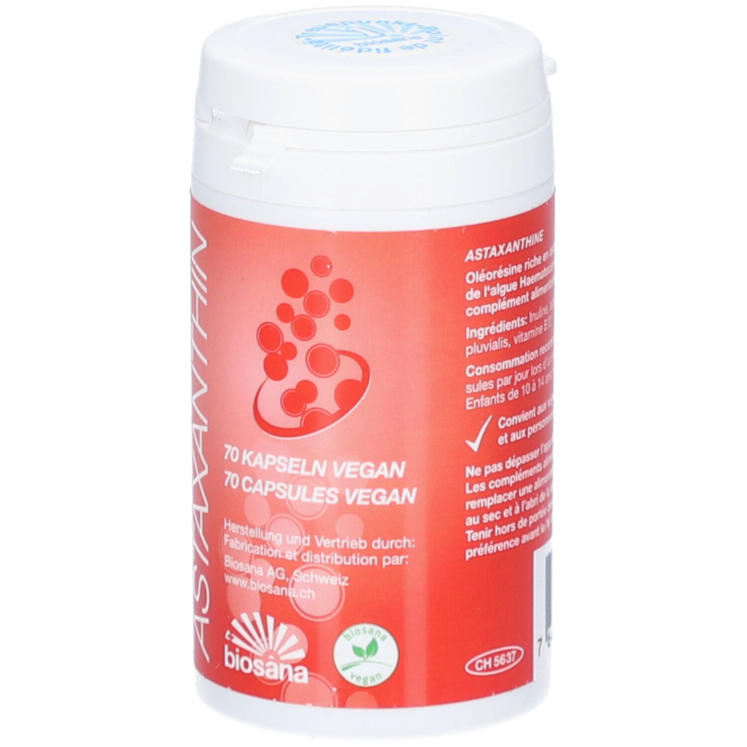 biosana Astaxanthin 4 mg 70 St - Redcare Apotheke