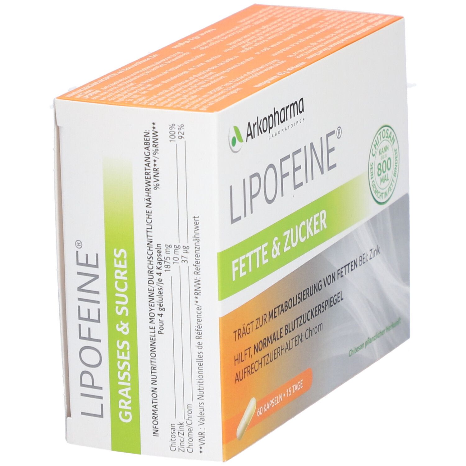 ARKOPHARMA Lipofeine® Fette & Zucker 60 St - Redcare Apotheke