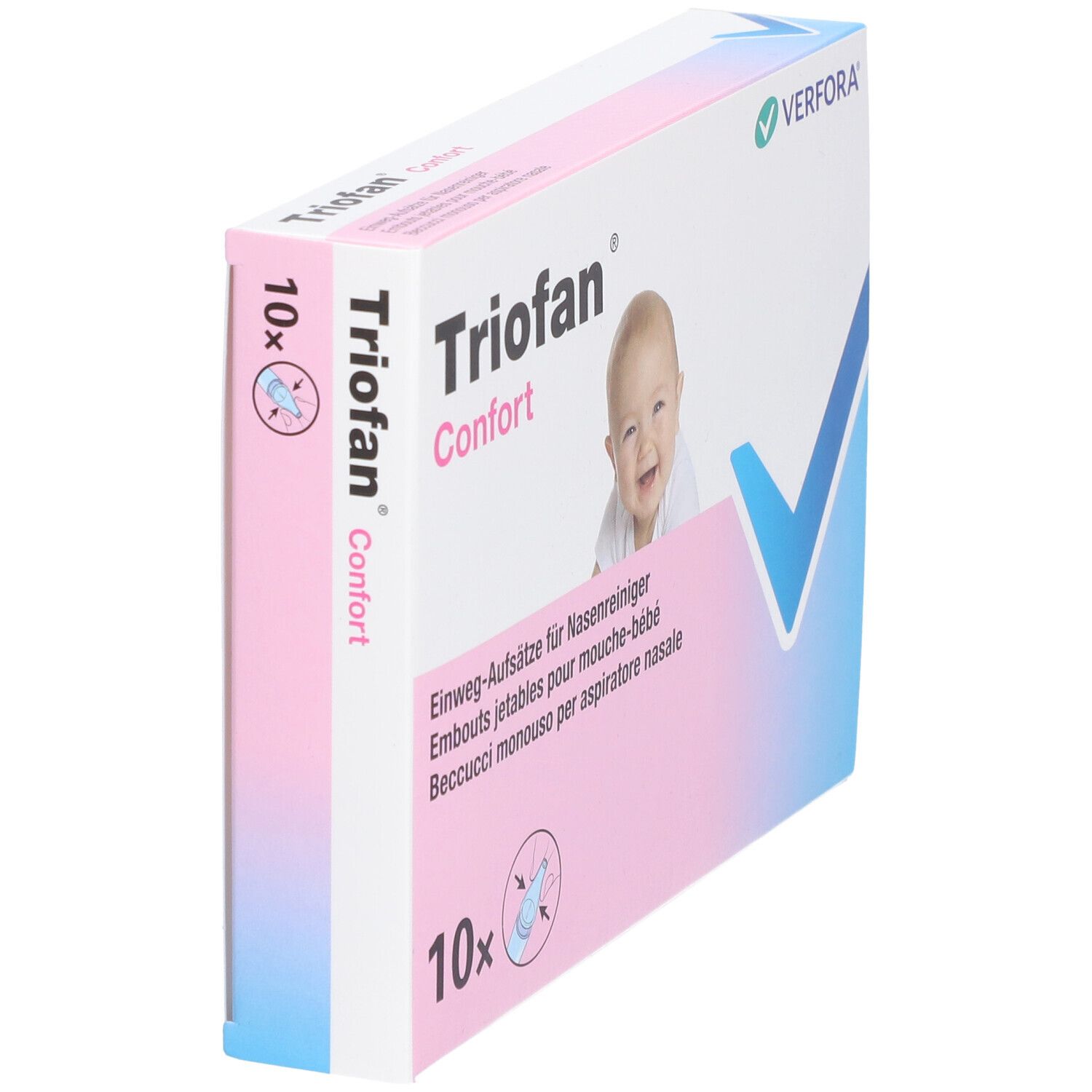 TRIOFAN® Komfort Einweg-Ohrstöpsel für Baby-Fliege 10 St - Redcare Apotheke