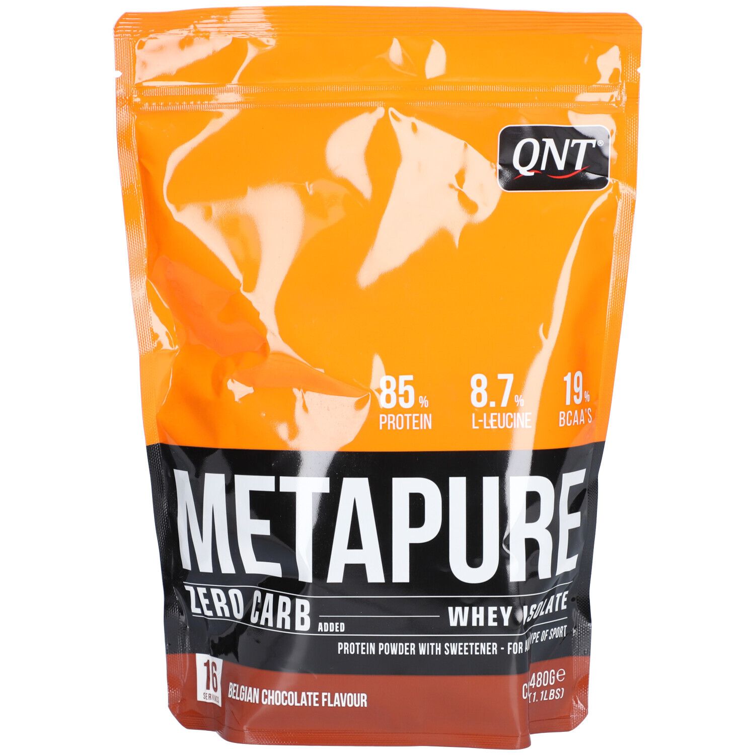 QNT Metapure Molke-Isolat Zero Carb Schoko 480 g - Redcare Apotheke