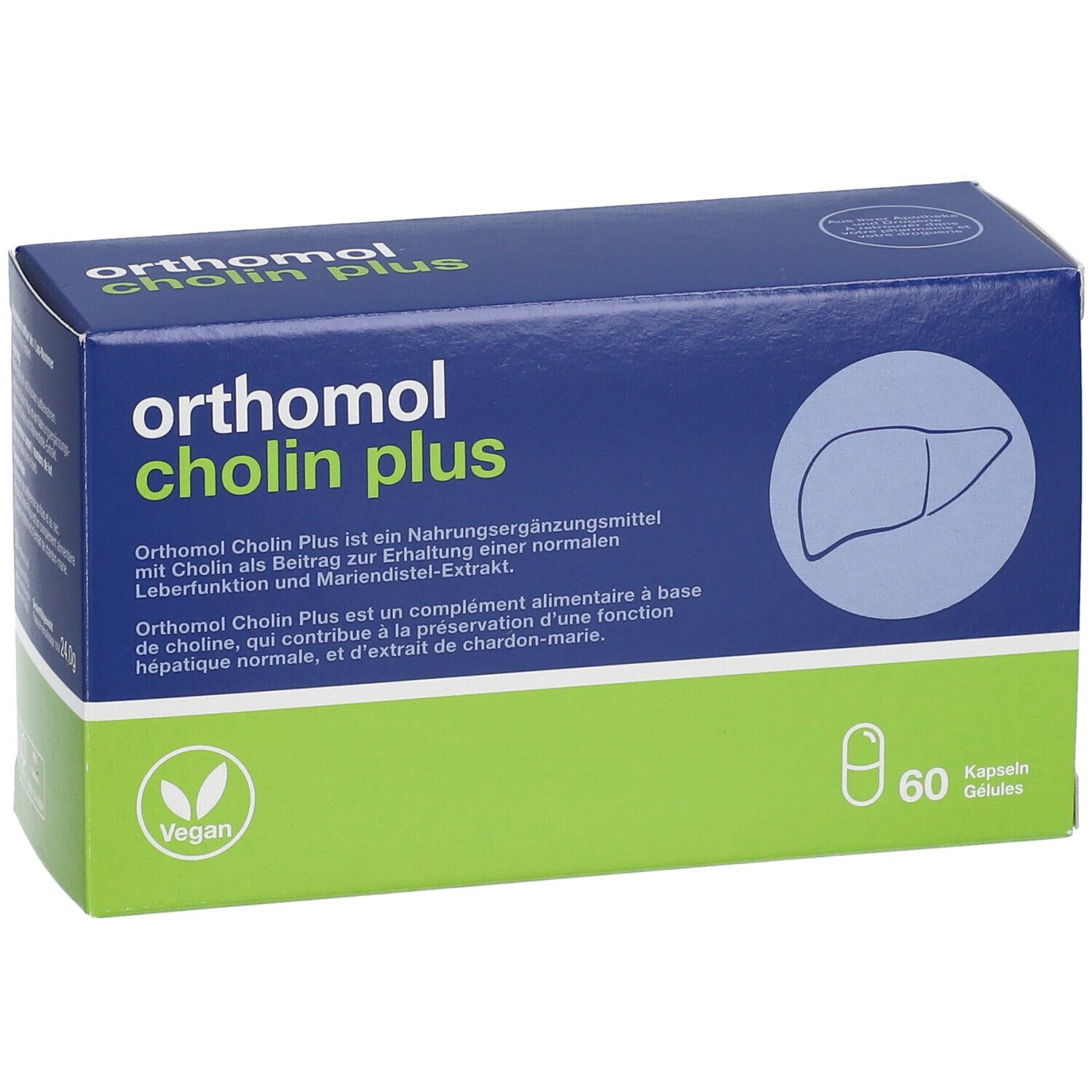 ORTHOMOL Cholin Plus 60 St - Redcare Apotheke