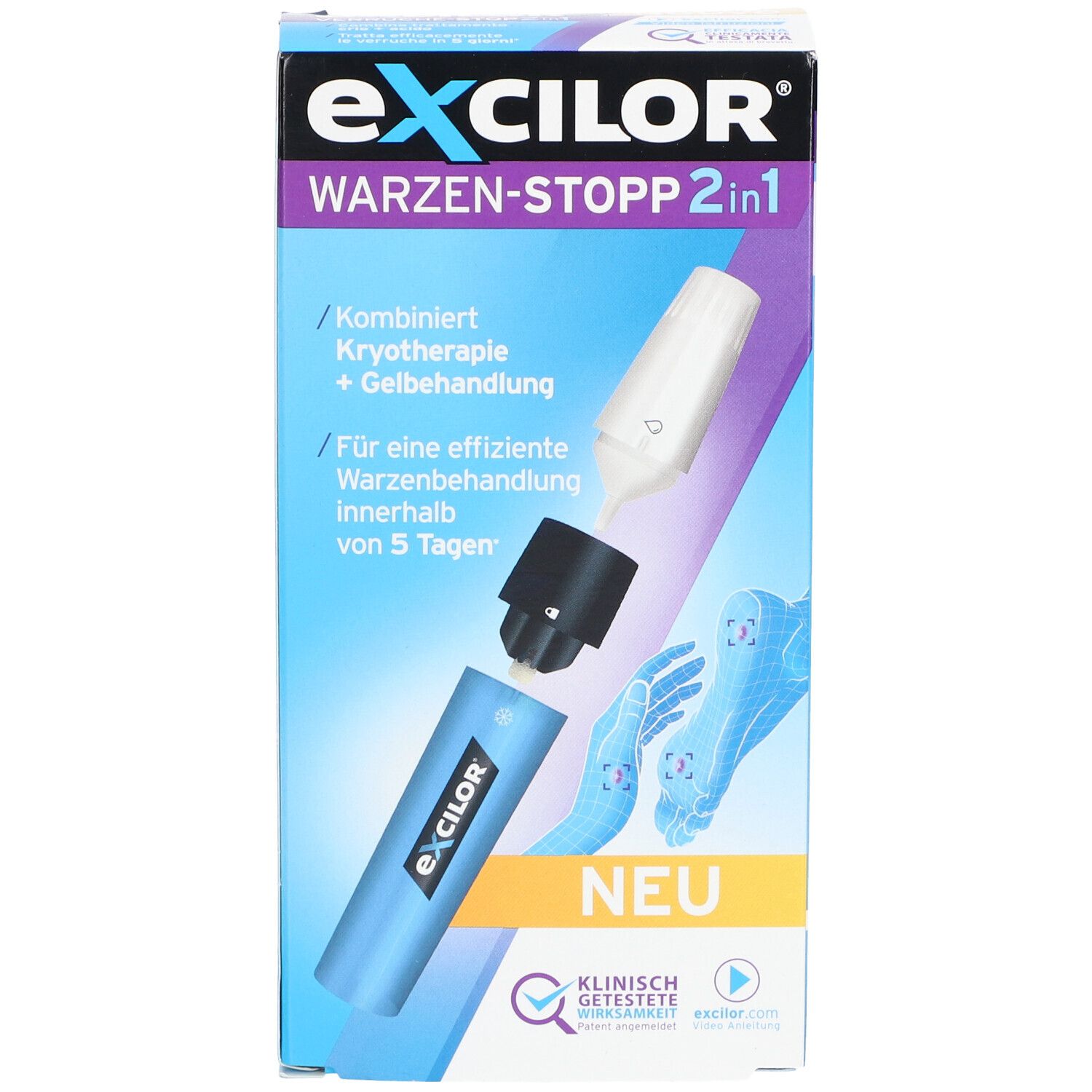 EXCILOR® Anti-Warzen 2 in 1 1 St - Redcare Apotheke