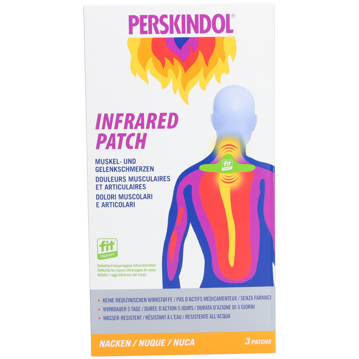 PERSKINDOL® Infrared patch Nuque 3 pc(s) - Redcare Apotheke