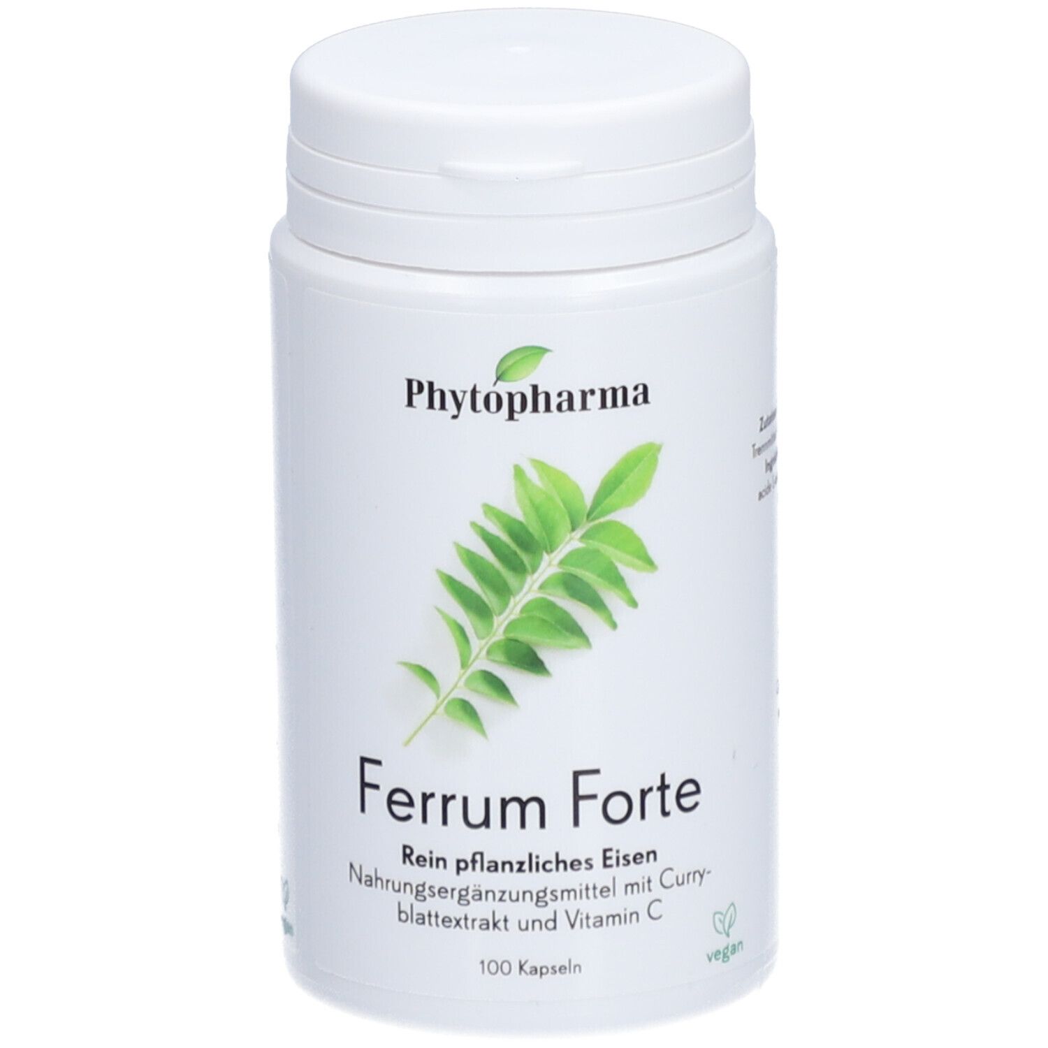 PHYTOPHARMA Ferrum Forte 100 St - Redcare Apotheke