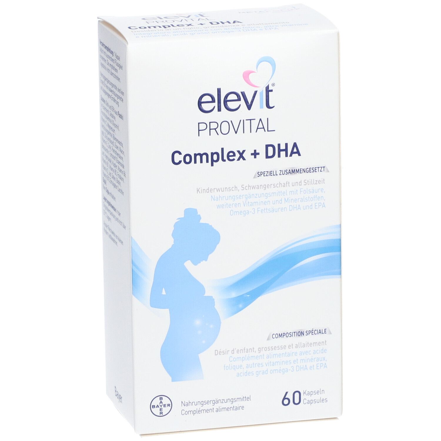ELEVIT Provital Complex + DHA caps 60 pc(s) - Redcare Apotheke