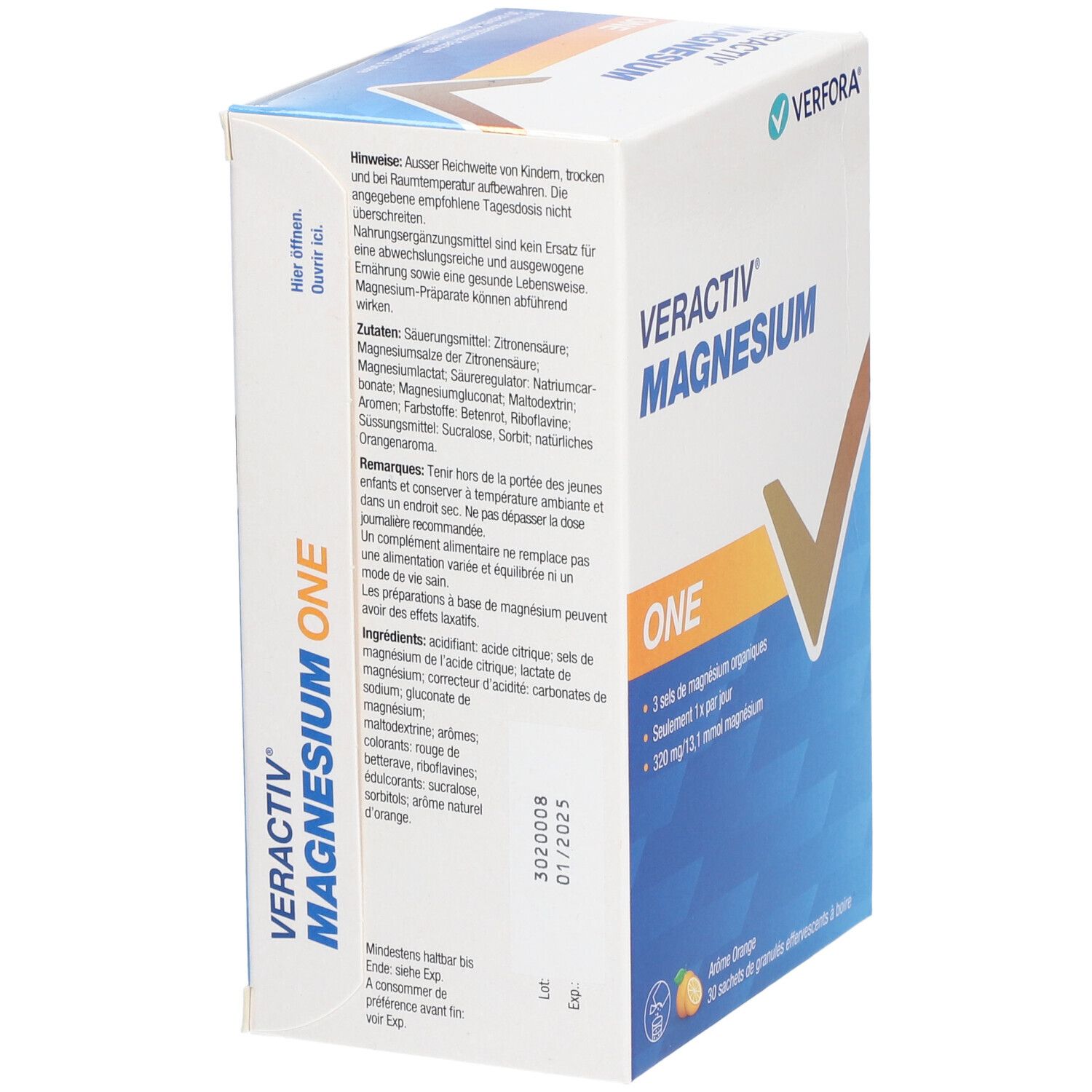 VERACTIV Magnesium One 30 St - Redcare Apotheke