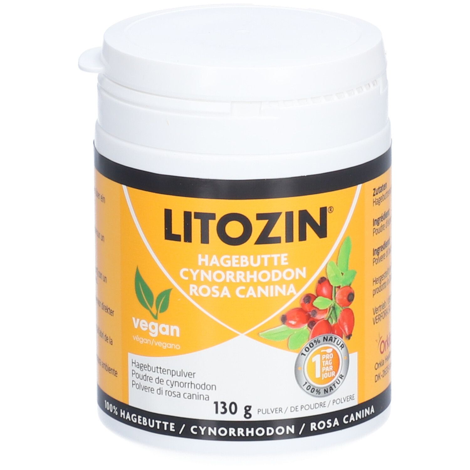 LITOZIN Hagebuttenpulver 130 g - Redcare Apotheke