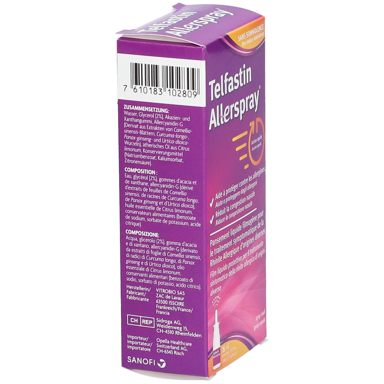 TELFASTIN Allerspray Spray Nasal 15 ml - Redcare Apotheke