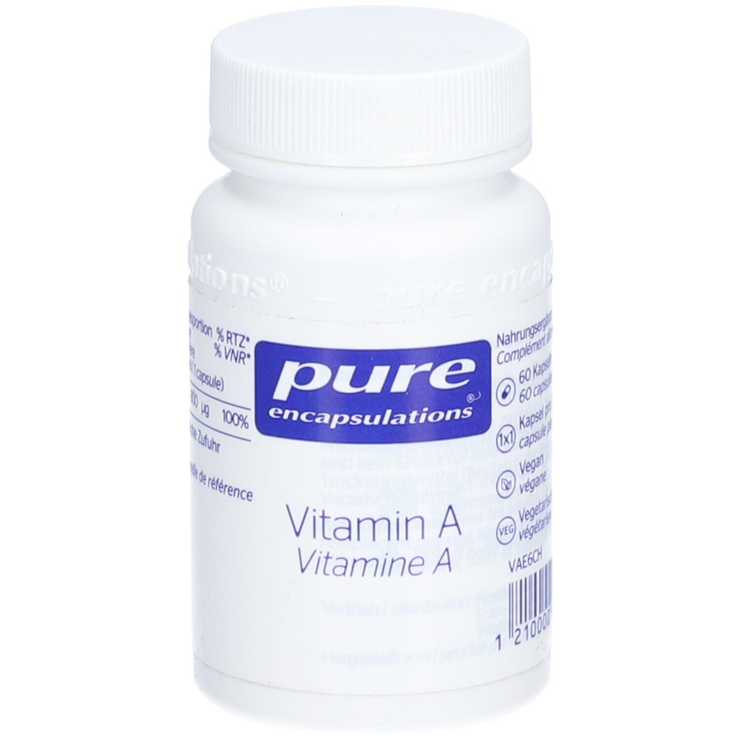 pure encapsulations® Vitamin A 60 St - Redcare Apotheke