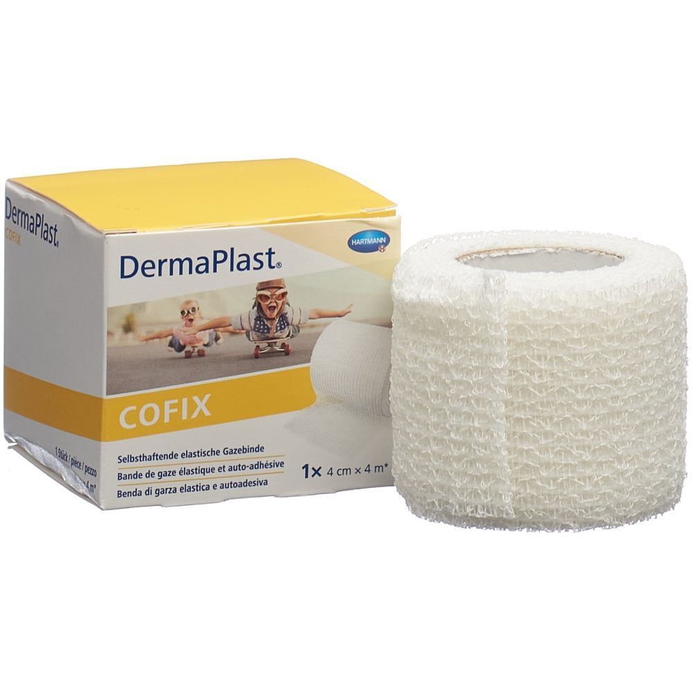 HARTMANN Dermaplast® CoFix 4 cm x 4 m weiß 1 St - Redcare Apotheke