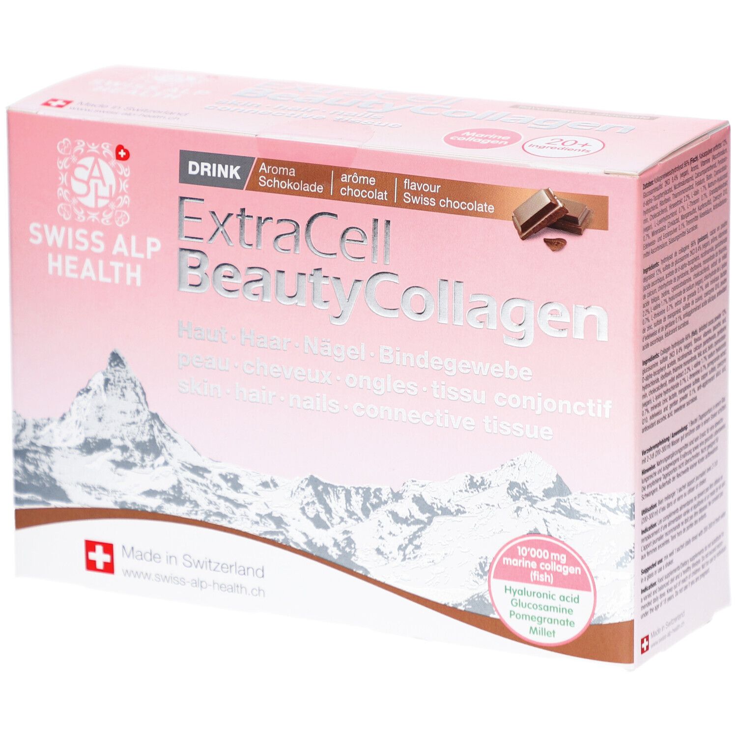EXTRA CELL Beauty Collagen arôme chocolat 20x15 g - Redcare Apotheke