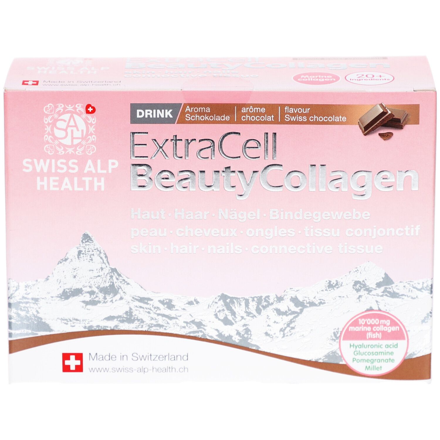 EXTRA CELL Beauty Collagen arôme chocolat 20x15 g - Redcare Apotheke