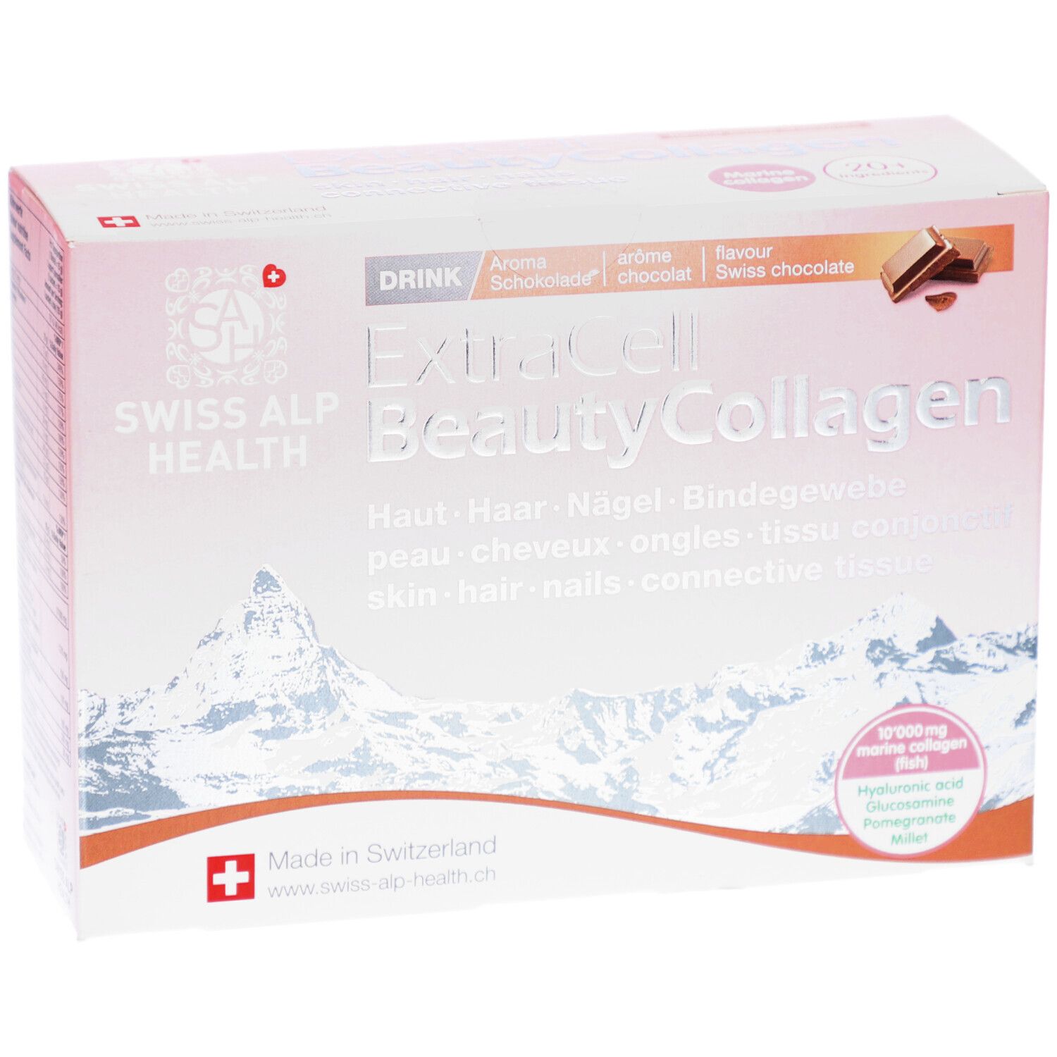 EXTRA CELL Beauty Collagen arôme chocolat 20x15 g - Redcare Apotheke