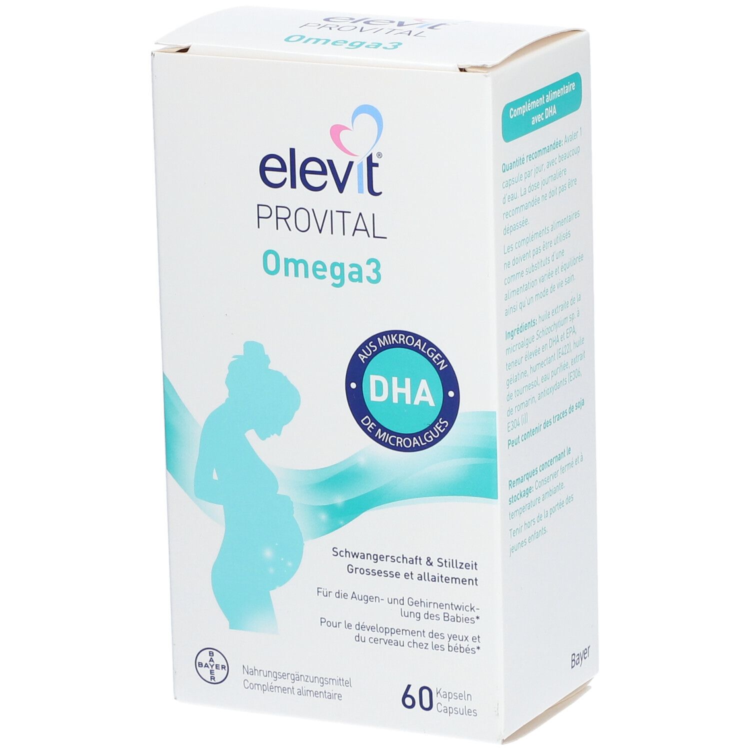 ELEVIT PROVITAL Omega3 DHA 60 St - Redcare Apotheke