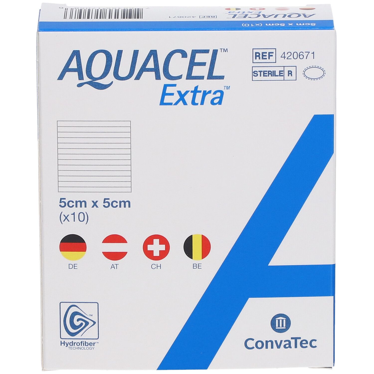 AQUACEL™ Extra™ Pansements hydrofibres 5x5 cm 10 pc(s) - Redcare Apotheke