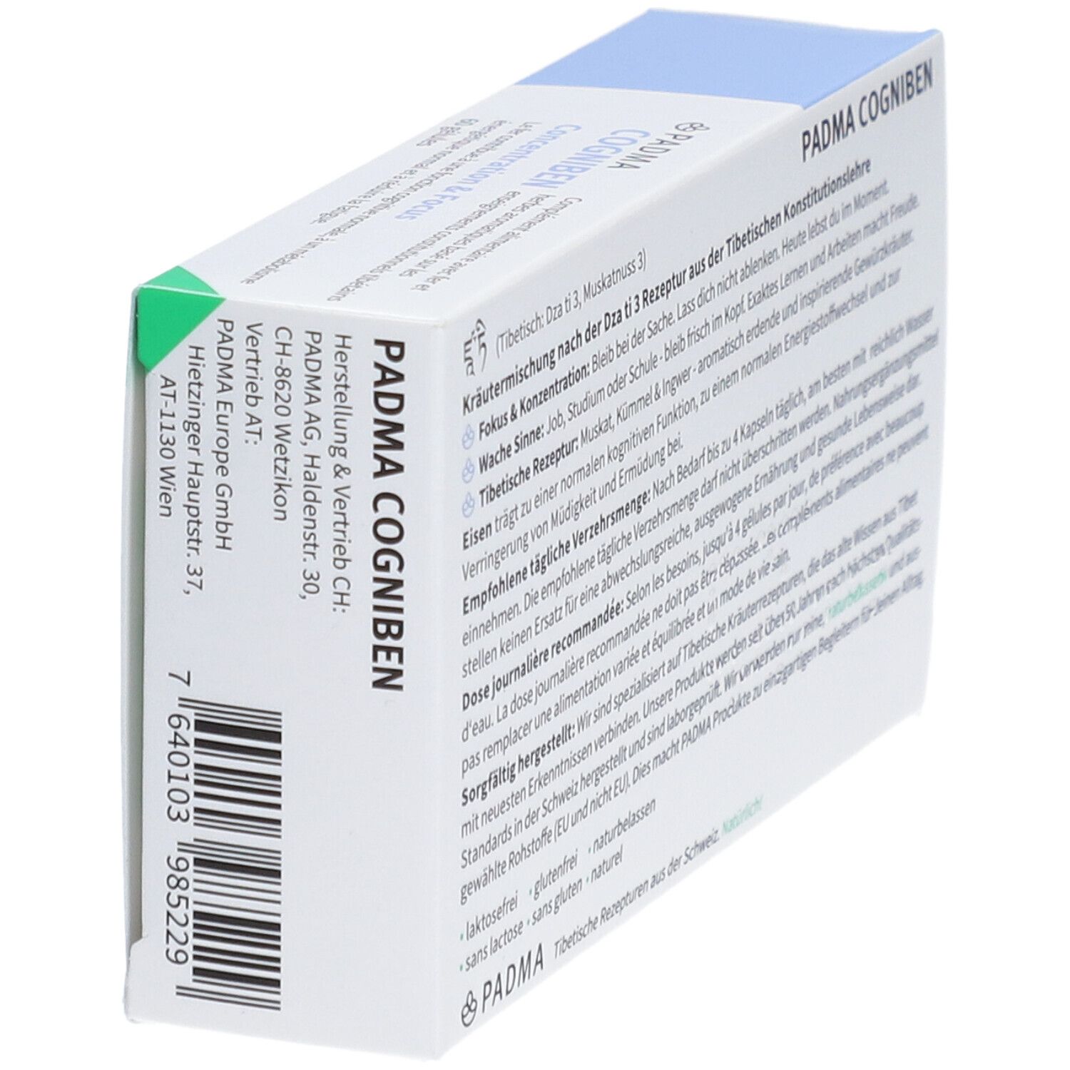 PADMA COGNIBEN Kaps 60 Stk 60 St - Redcare Apotheke