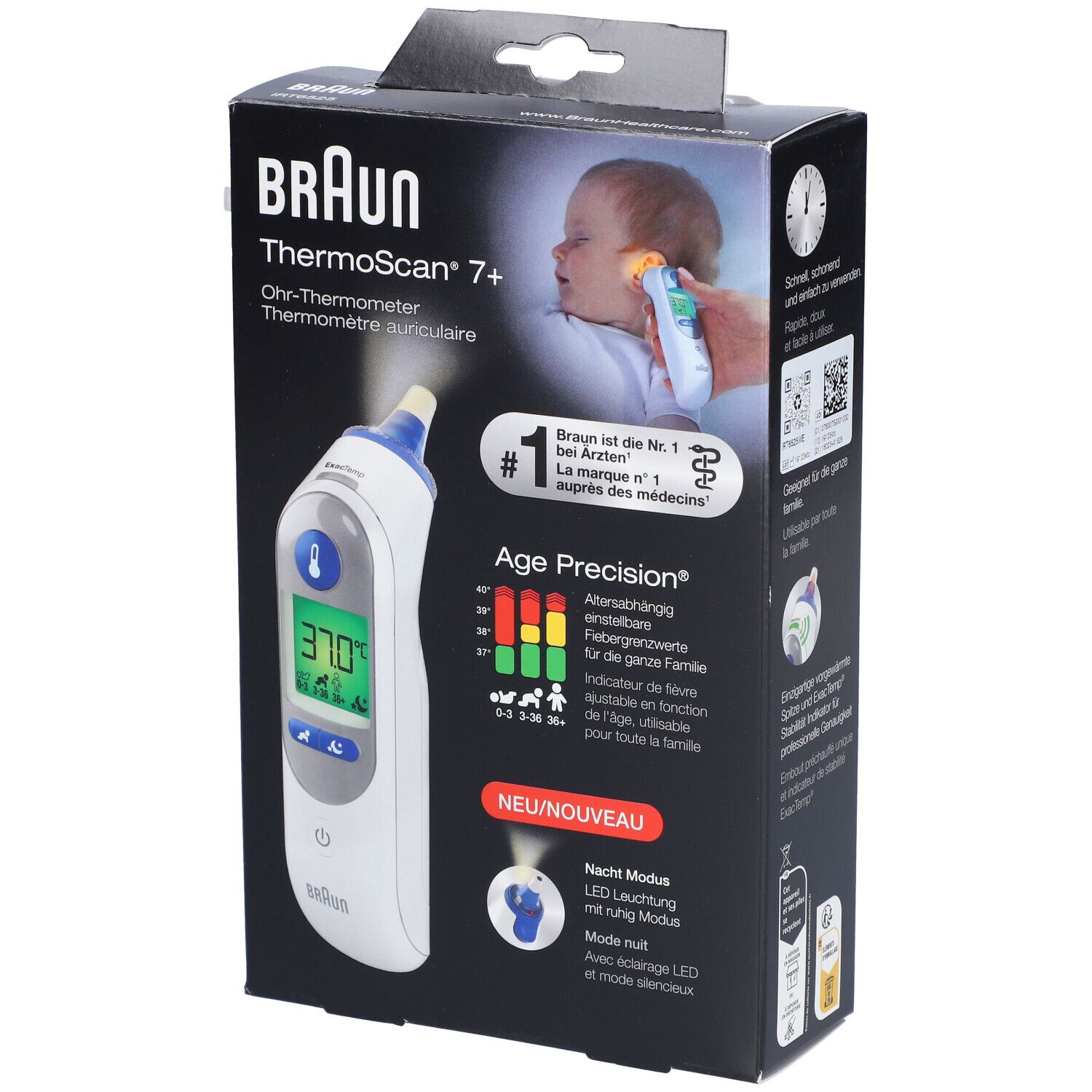 BRAUN ThermoScan® 7+ 1 St - Redcare Apotheke