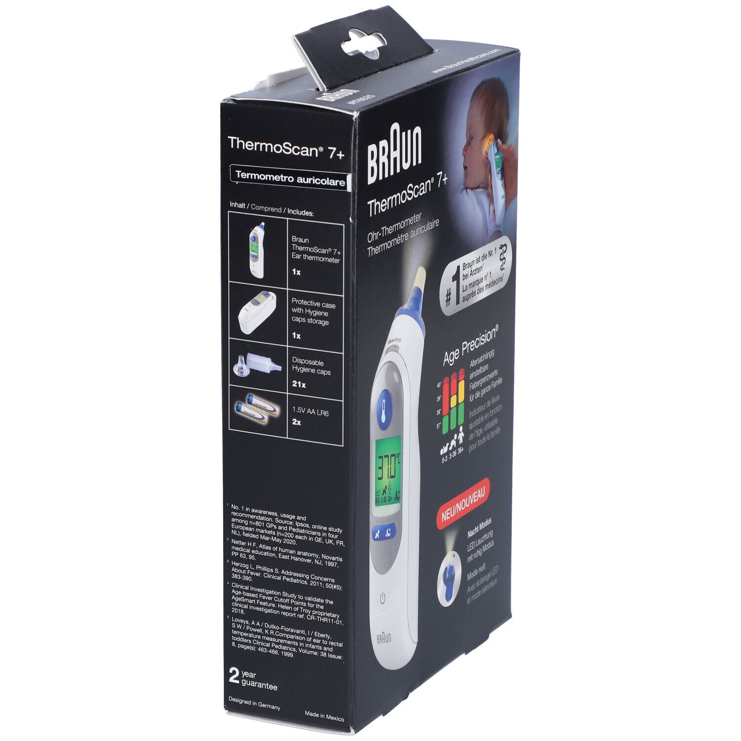 BRAUN ThermoScan® 7+ 1 St - Redcare Apotheke