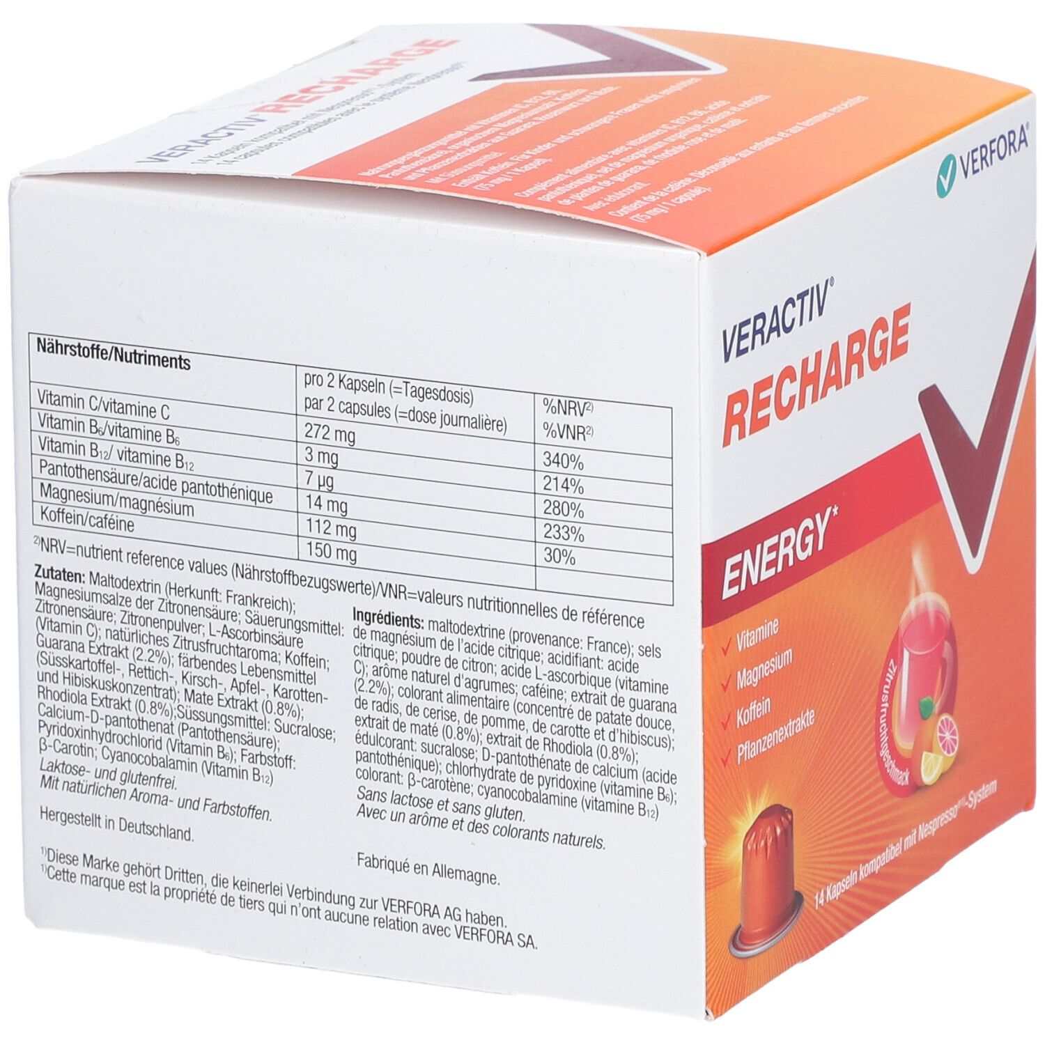 VERACTIV® Recharge 14 St - Redcare Apotheke