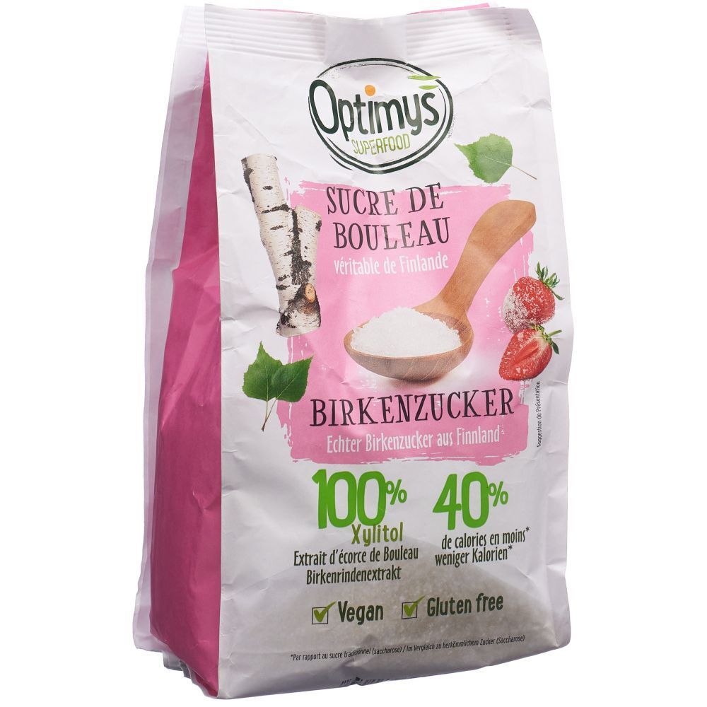 OPTIMYS Sucre de bouleau au Xylitol 1 kg - Redcare Apotheke