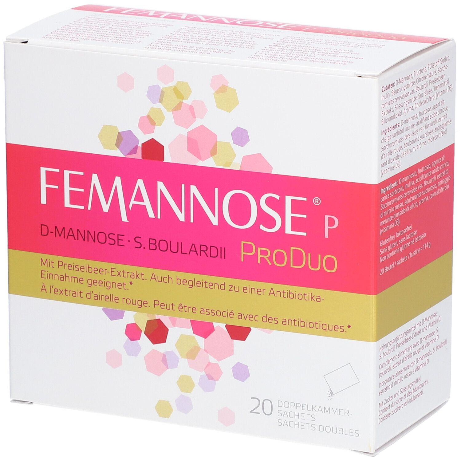 FEMMANOSE® P Pro Duo 20 St - Redcare Apotheke
