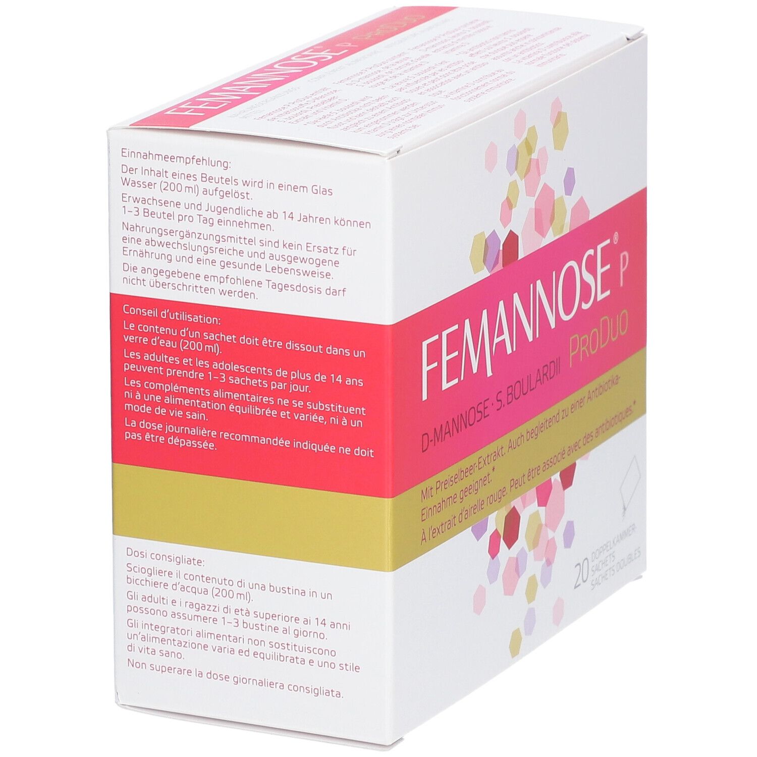 FEMMANOSE® P Pro Duo 20 St - Redcare Apotheke