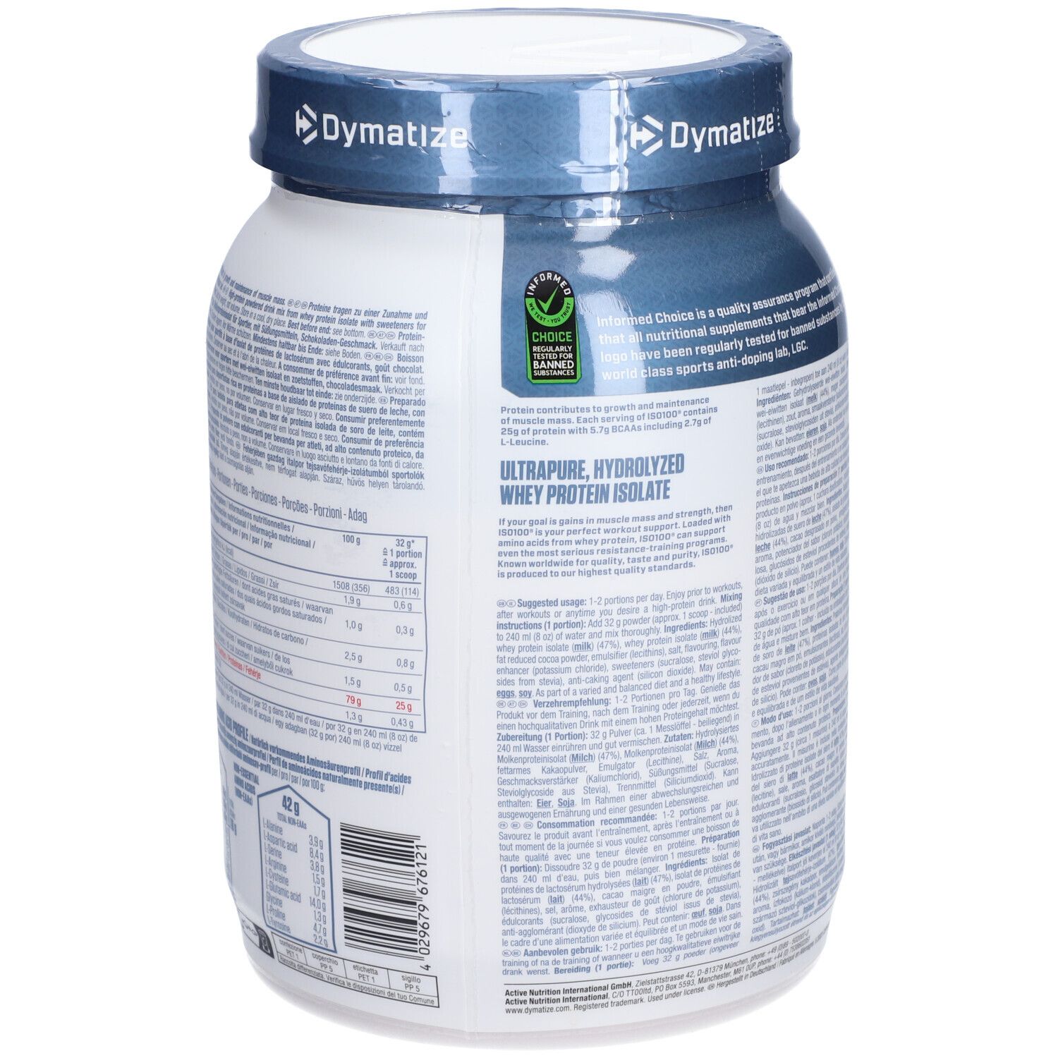 Dymatize® ISO100 932 g - Redcare Apotheke